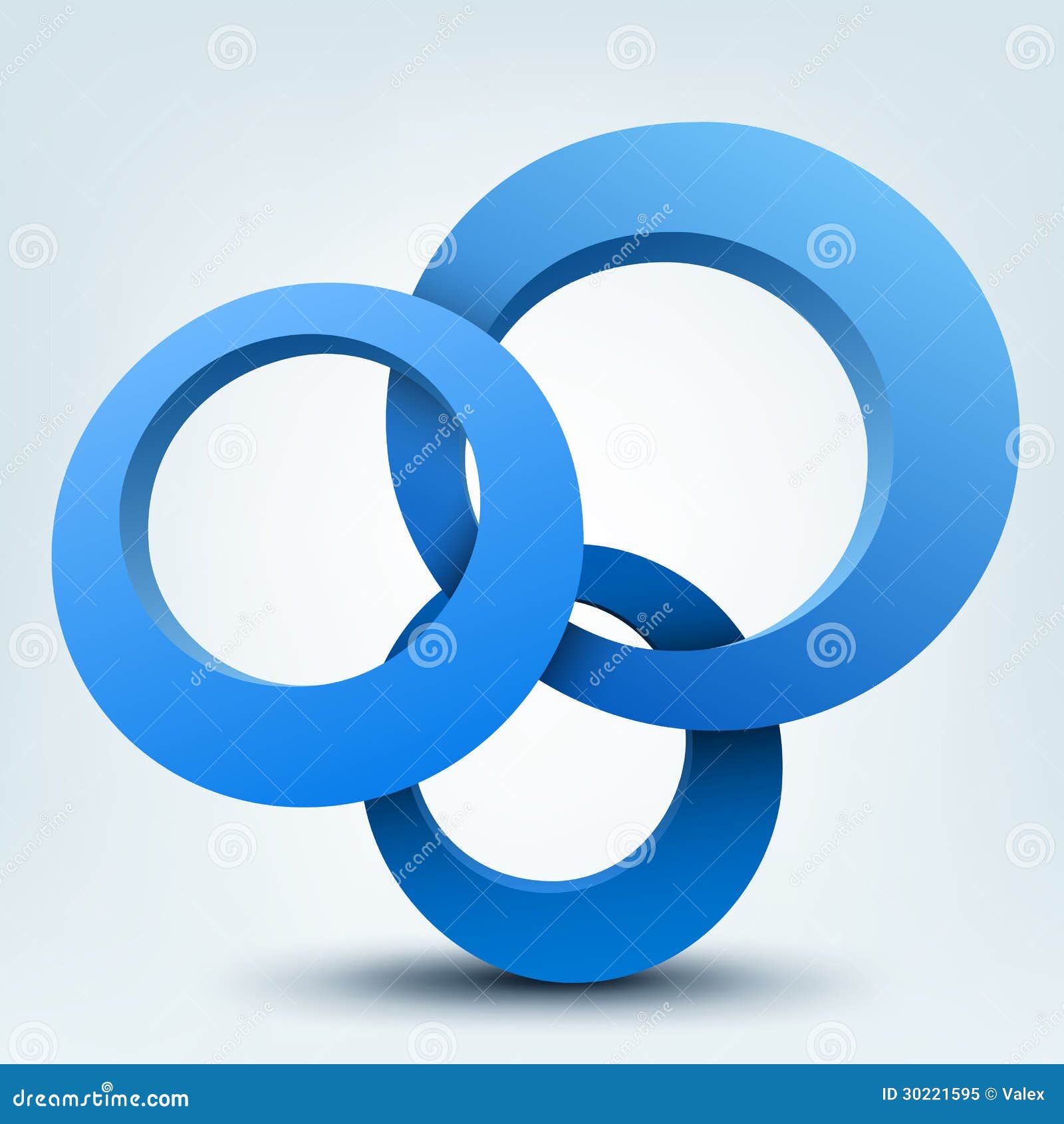 3d rings stock vector. Illustration of brochure, creative - 30221595