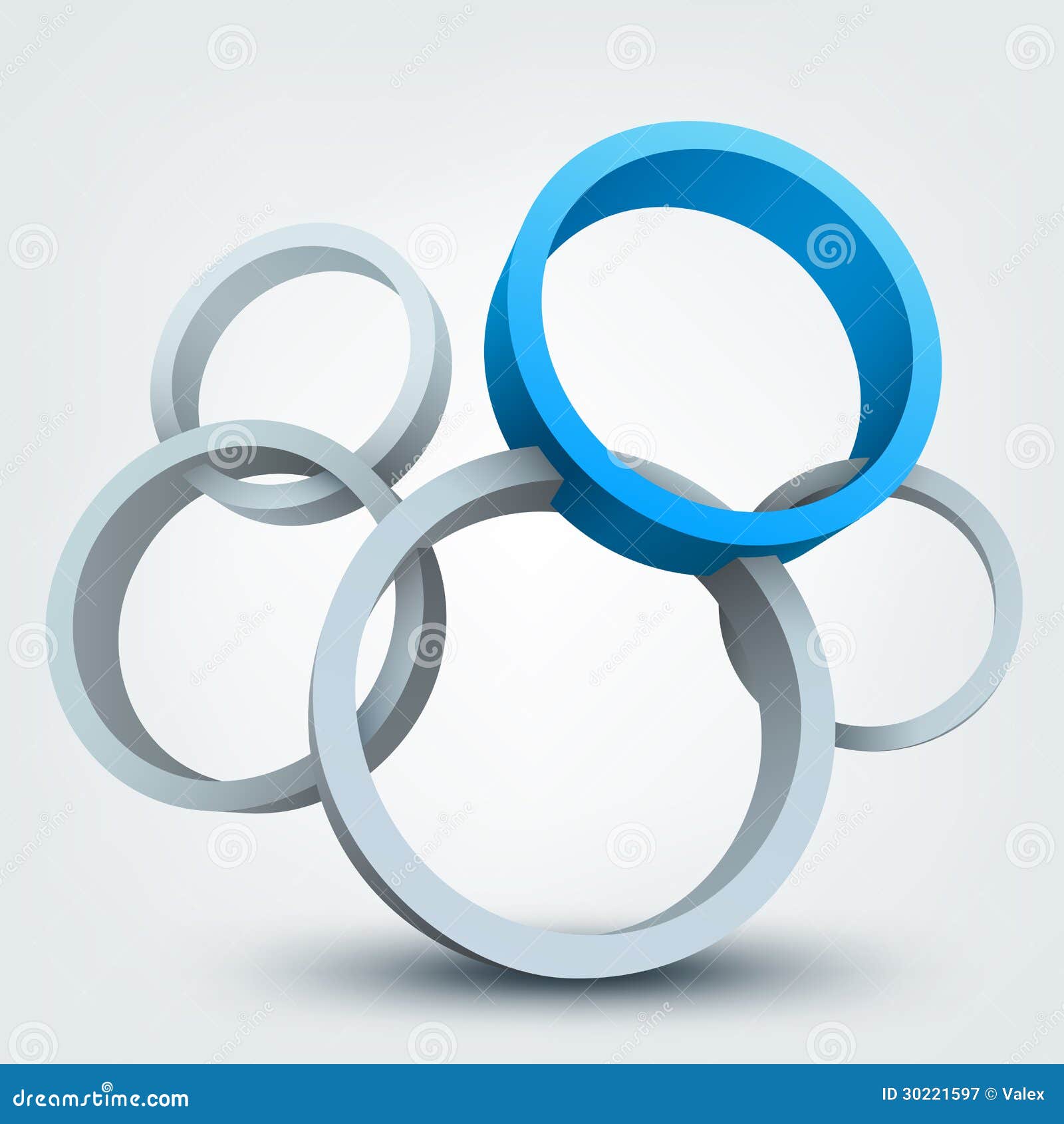 3d rings stock vector. Illustration of grey, frame, design - 30221597