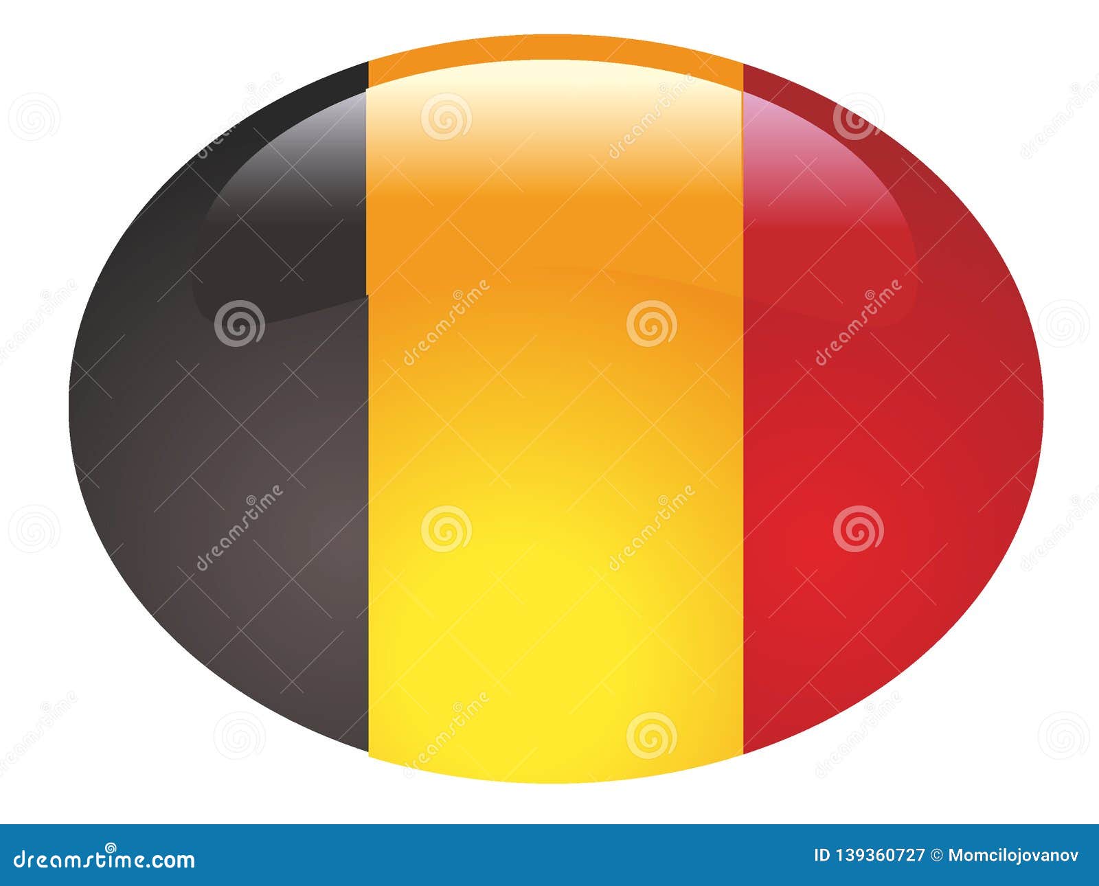 3D Round Flag of Belgium stock vector. Illustration of england - 139360727
