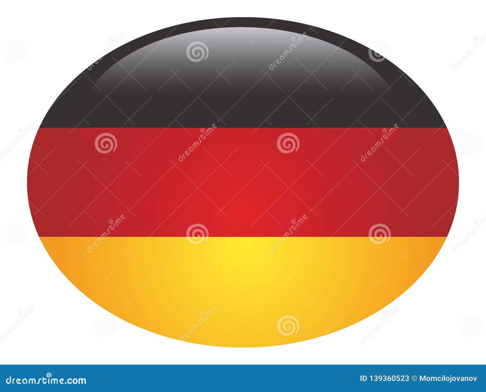 3D Round Flag of Germany stock vector. Illustration of flags - 139360523