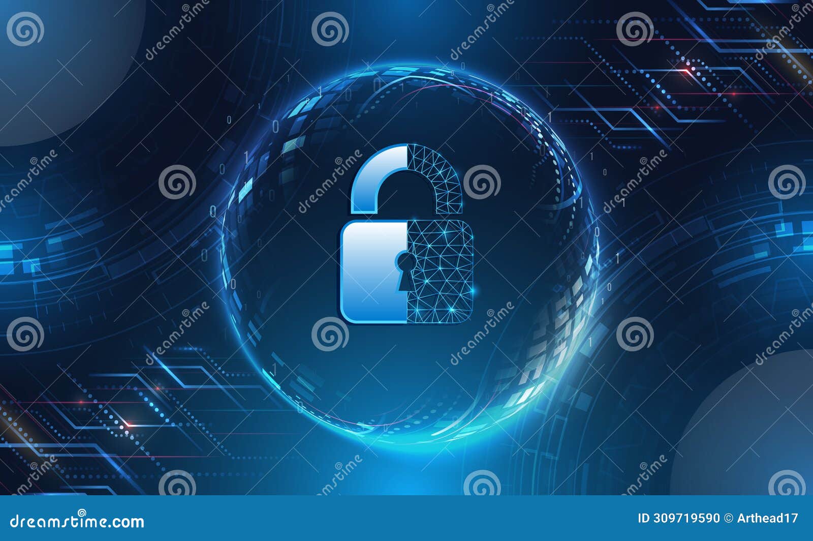 Vector Illustration of Data Security Services. Data Protection, Privacy ...