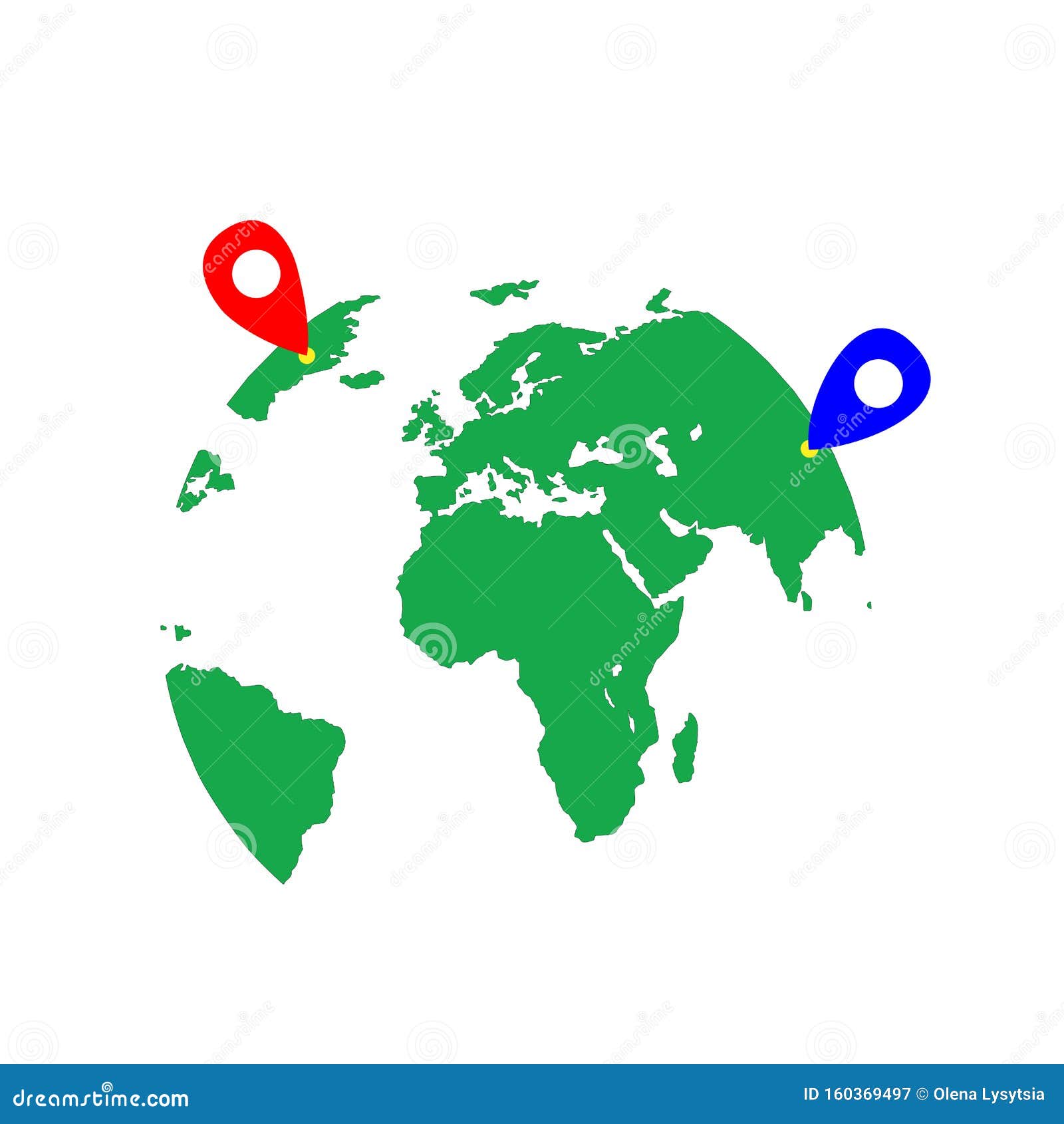 Geolocation Vector Illustration Stock Vector - Illustration of asia ...