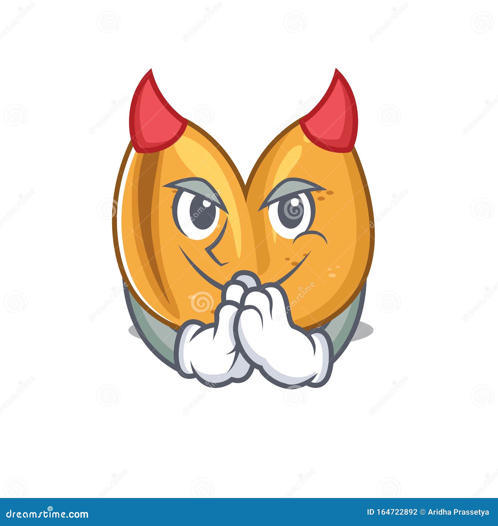 Vector Illustration of on a Devil Gesture Design Stock Vector ...