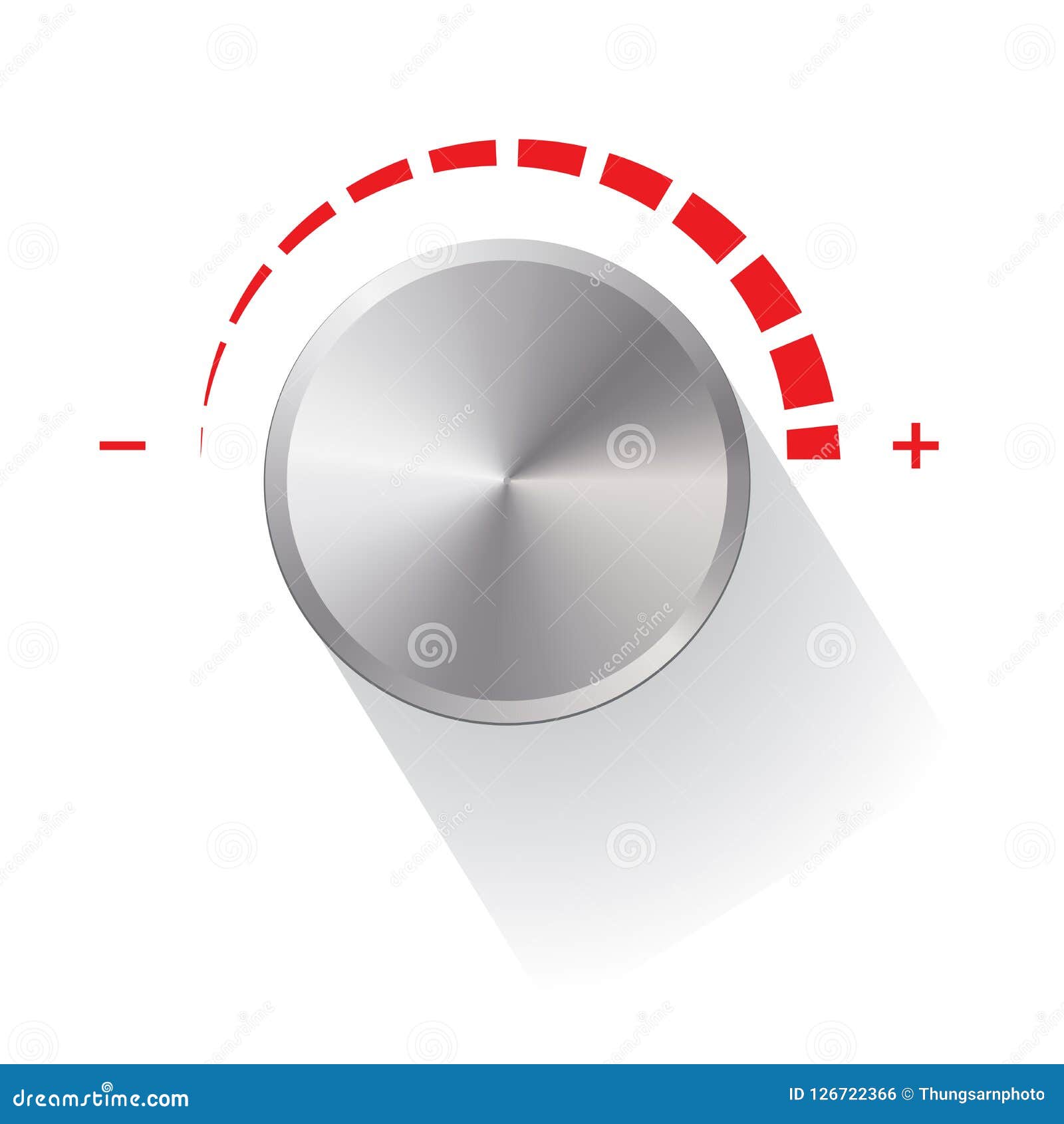 Dial Knob Level Control with Shadow Stock Vector - Illustration of ... Dial Knob Level Control with Shadow Stock Vector - Illustration of ...