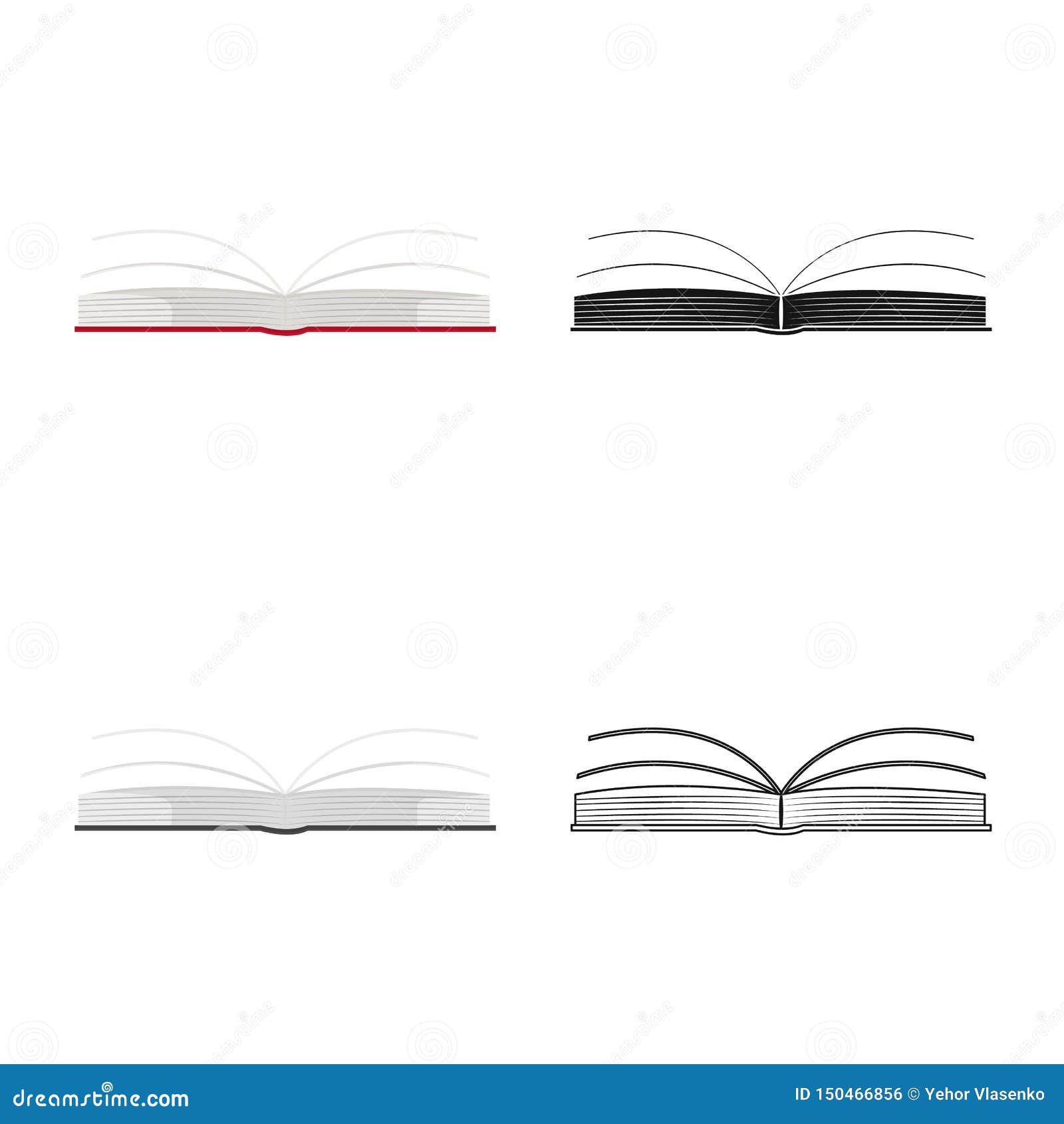 Vector Illustration of Diary and Book Logo. Set of Diary and Text Stock ...