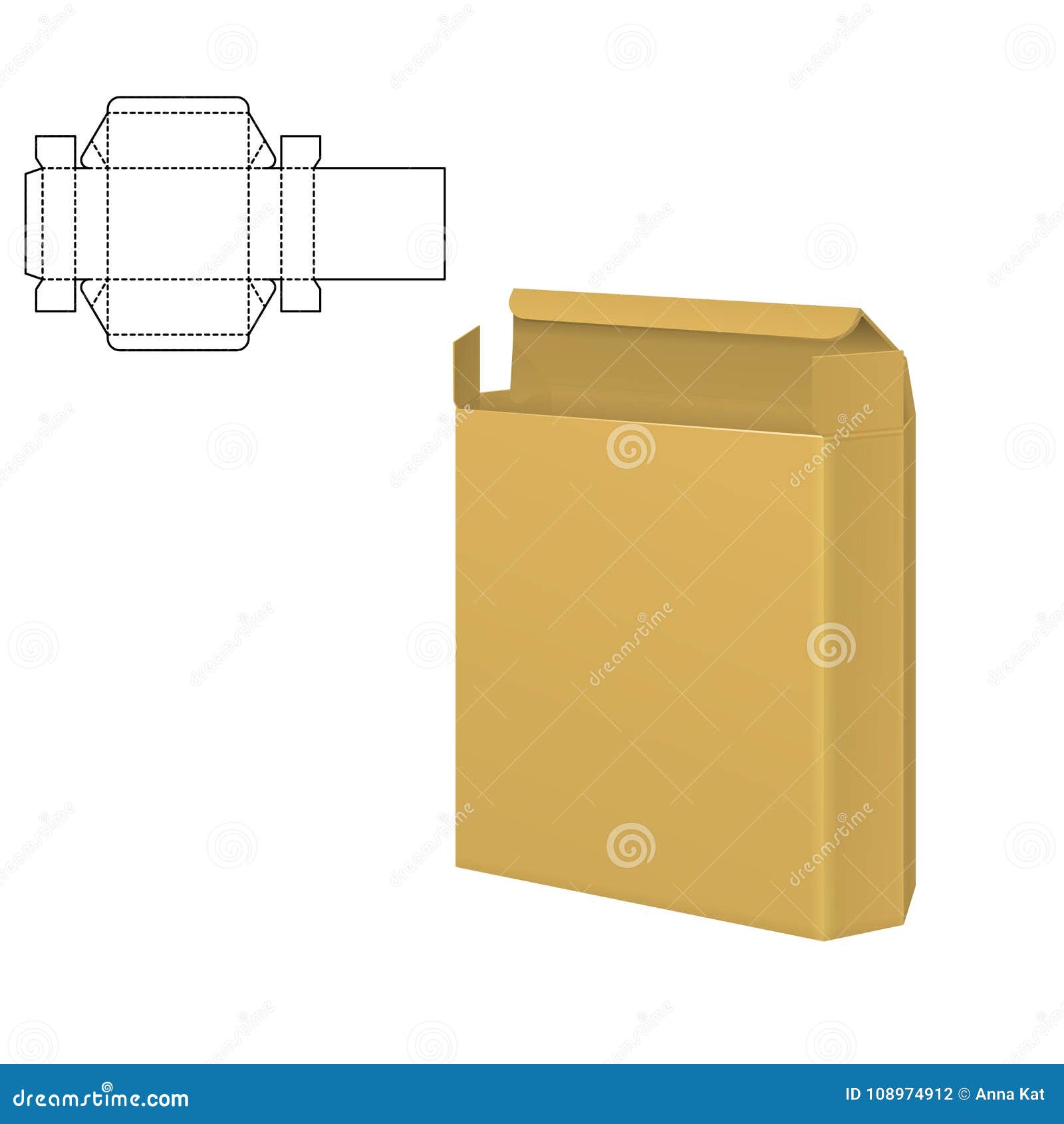 Folding Pack 30 stock vector. Illustration of paper - 108974912