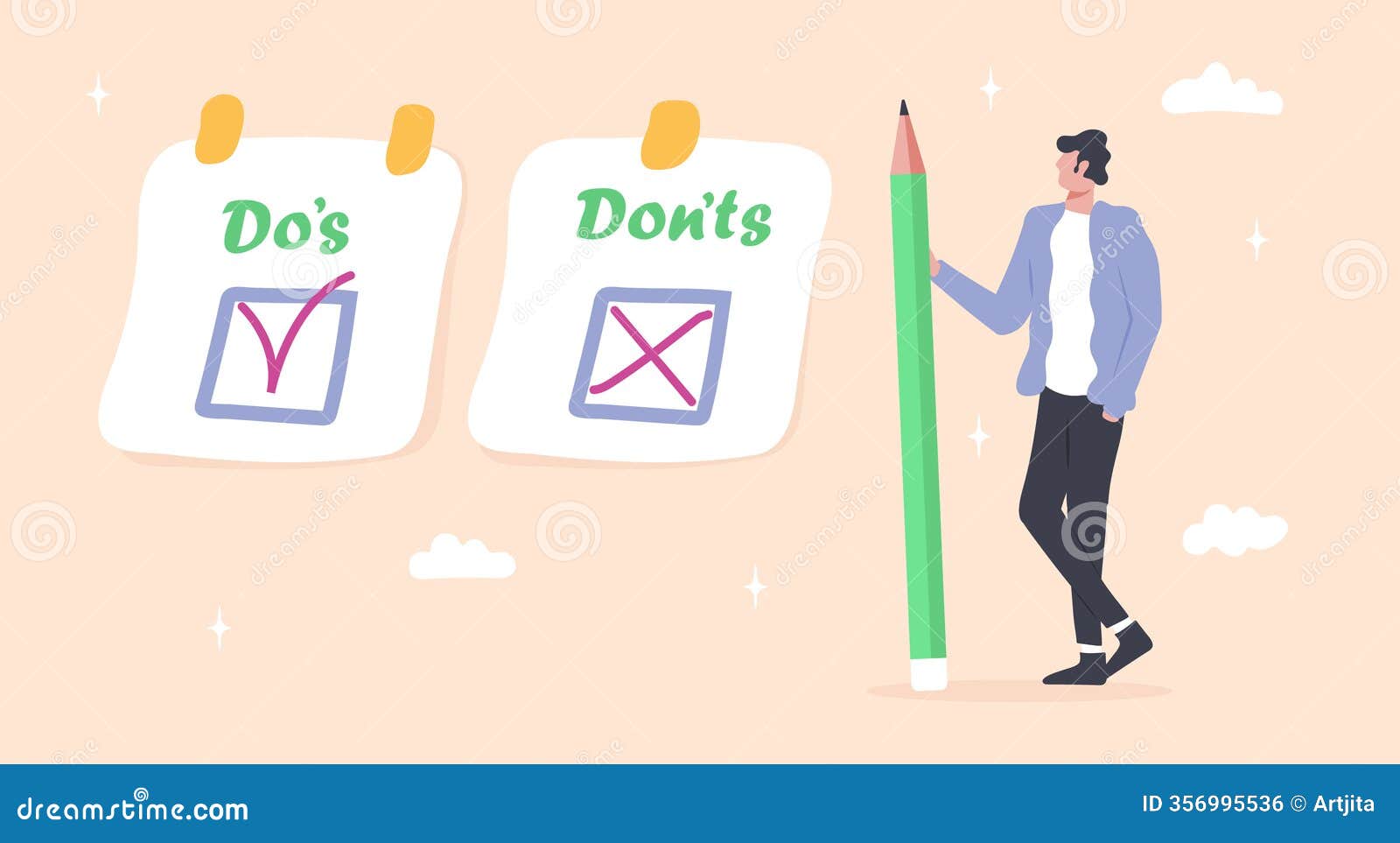 Checklist Concept. Successful Workers, Business People Start Up Task ...