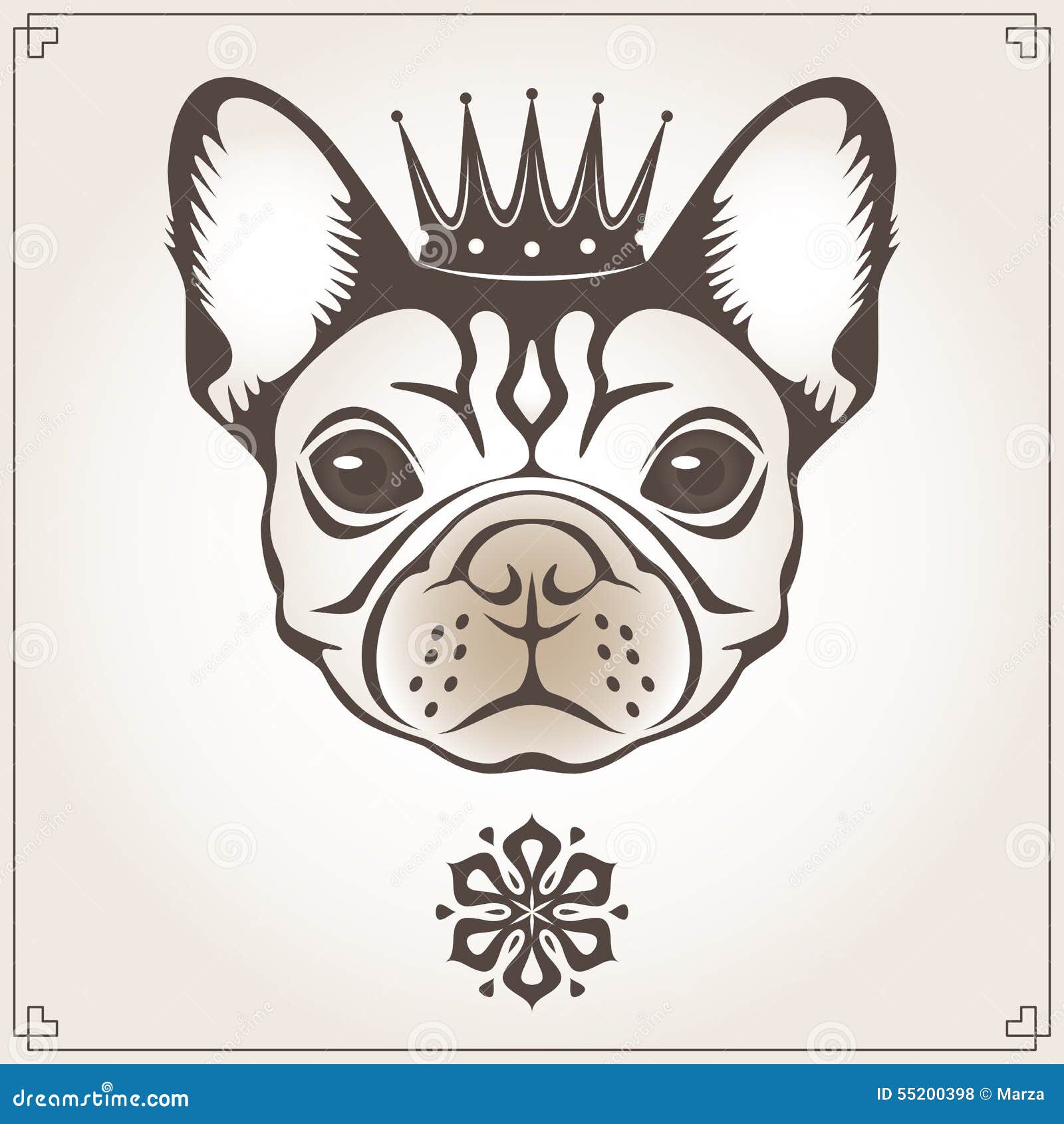 Vector Illustration of the Dog Stock Vector - Illustration of drawing ...