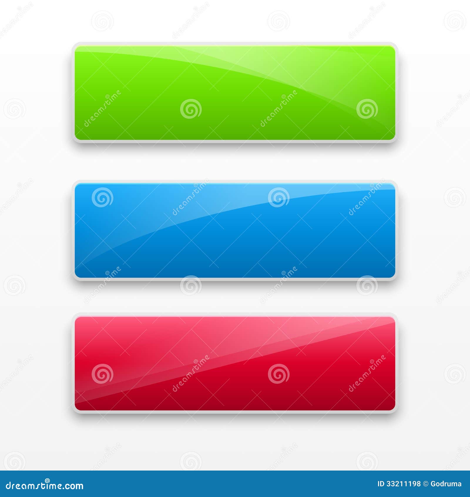 Vector Illustration of Download Buttons. Stock Vector - Illustration of ...