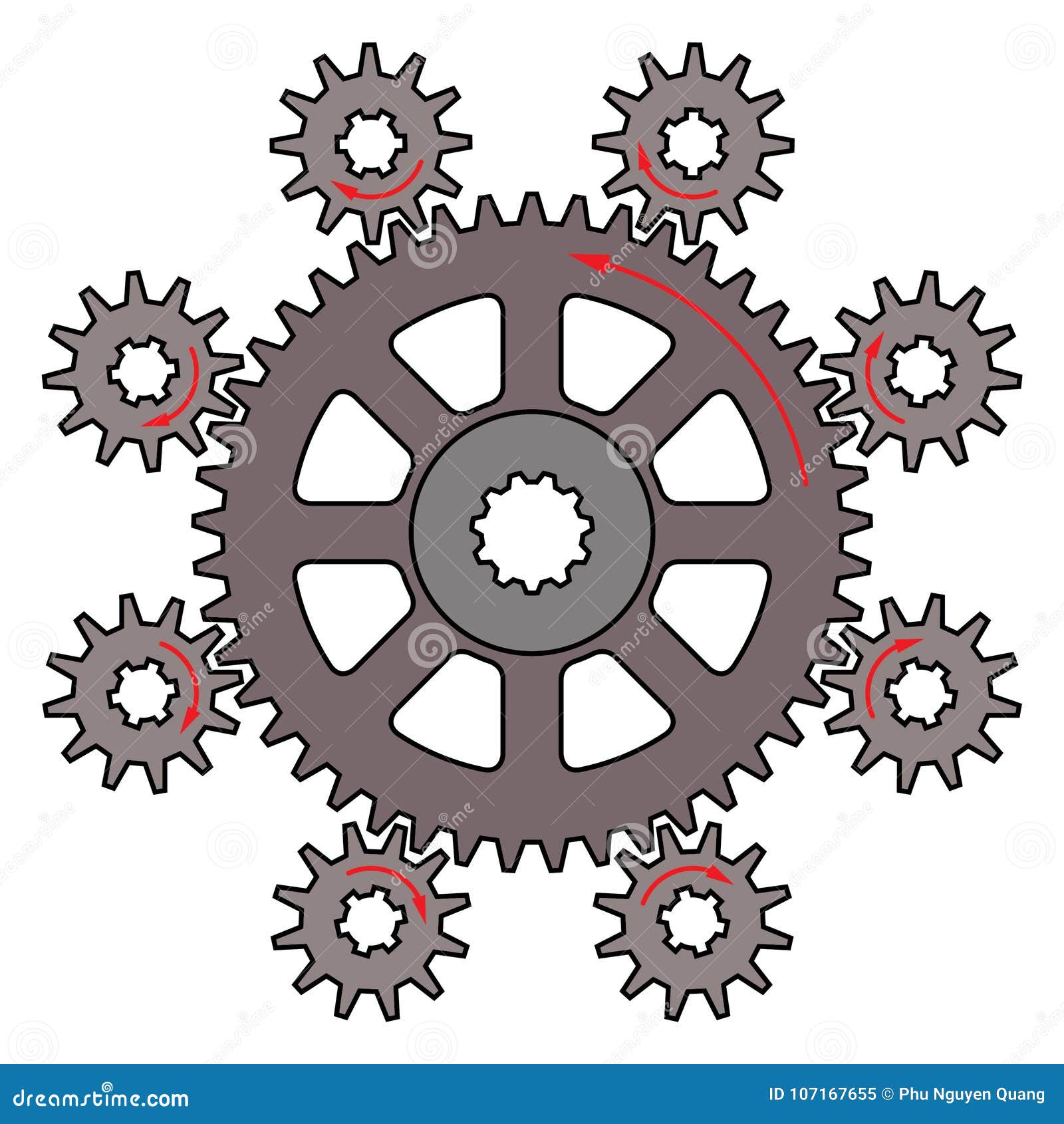 Gear Driven Stock Illustrations – 176 Gear Driven Stock Illustrations ...