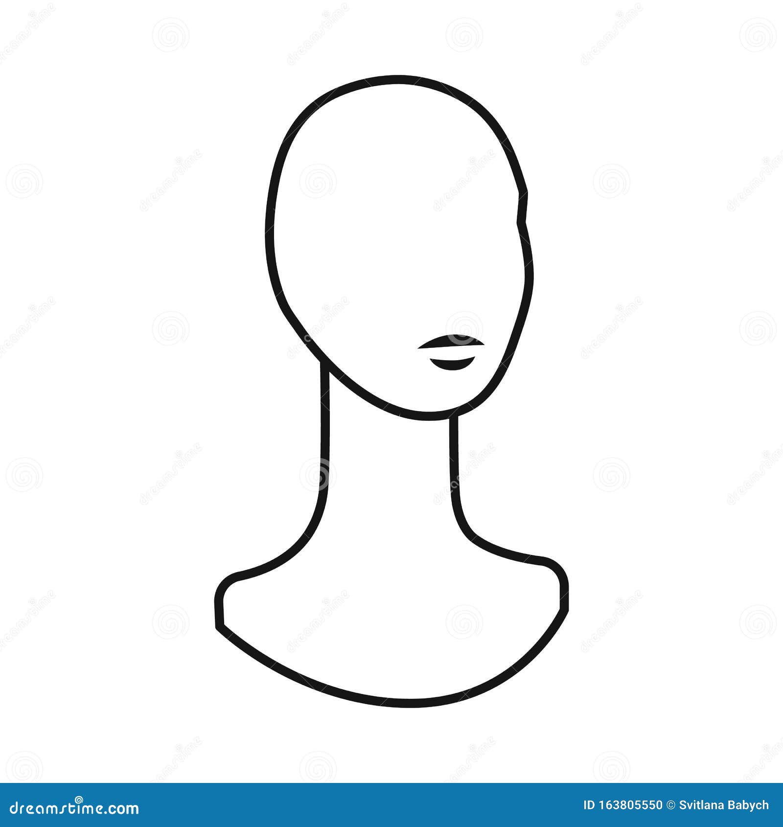 Vector Design of Dummy and Bust Symbol. Graphic of Dummy and Female ...