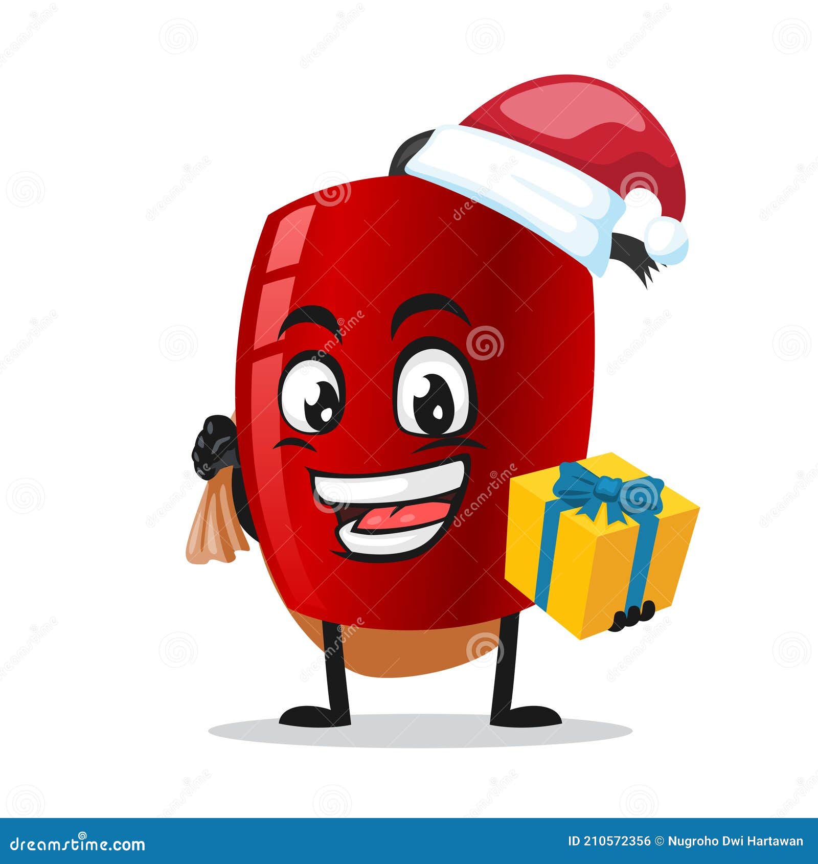 Vector Illustration of Dynamite Character or Mascot Stock Photo ...