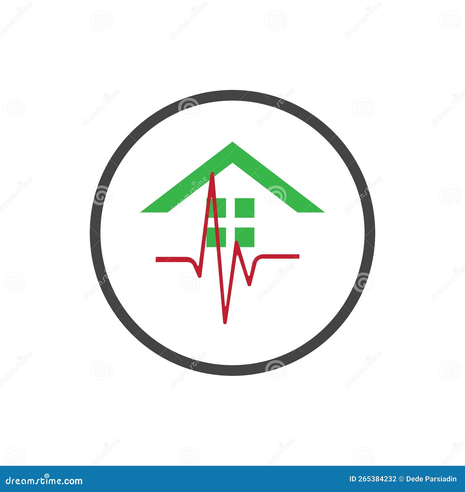 Vector Illustration of Earthquake Logo Icon Design Template Stock ...
