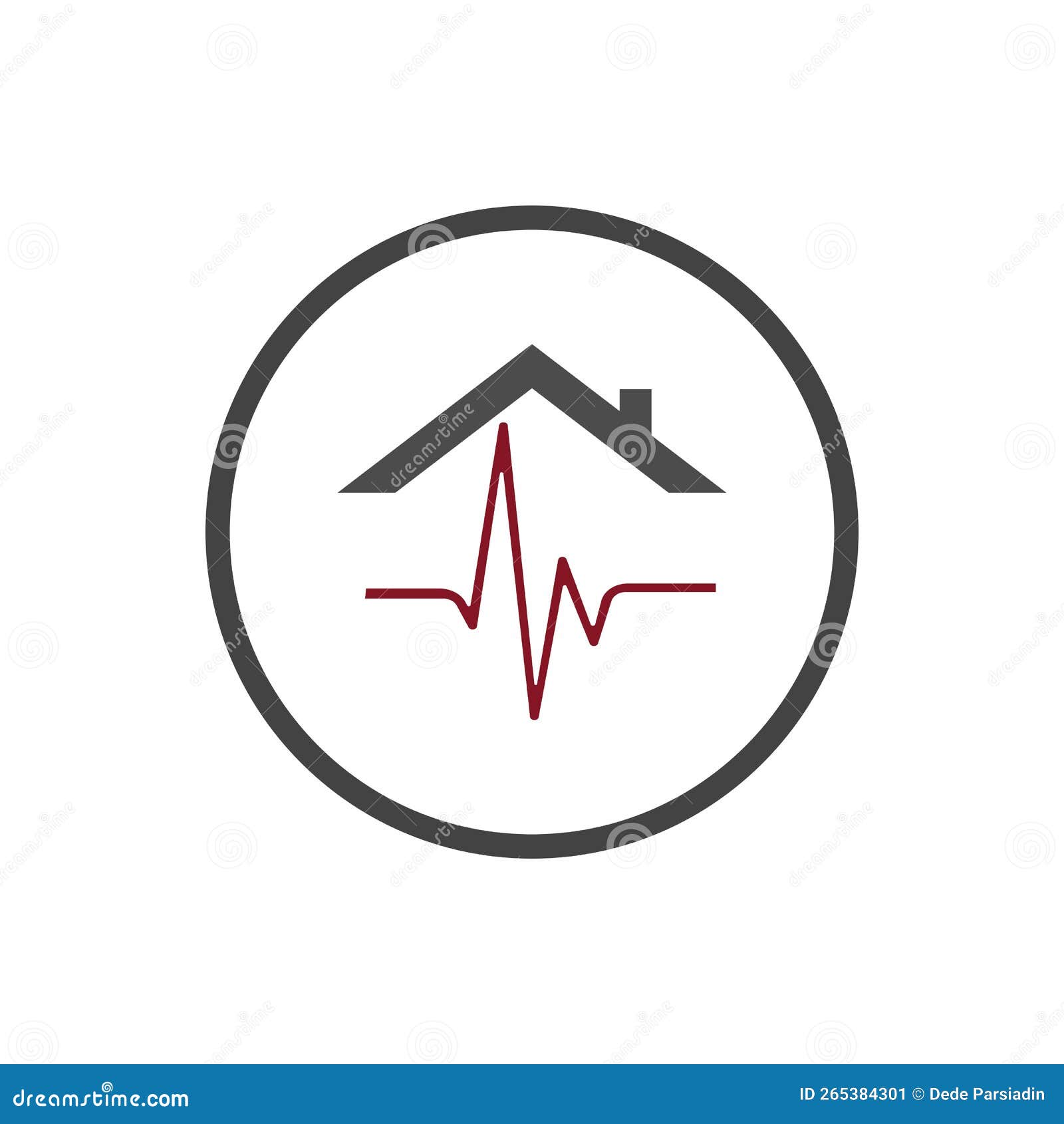 Vector Illustration of Earthquake Logo Icon Design Template Stock ...