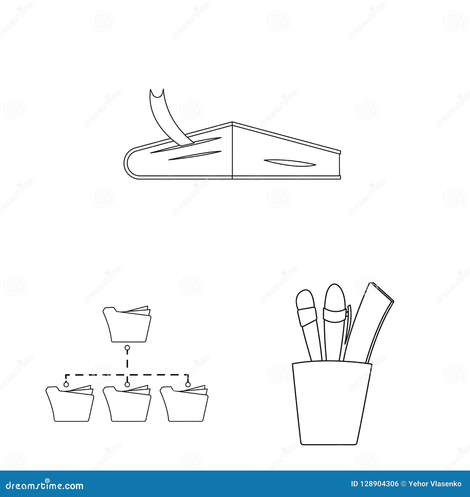 Vector Design of Education and Learning Sign. Collection of Education ...