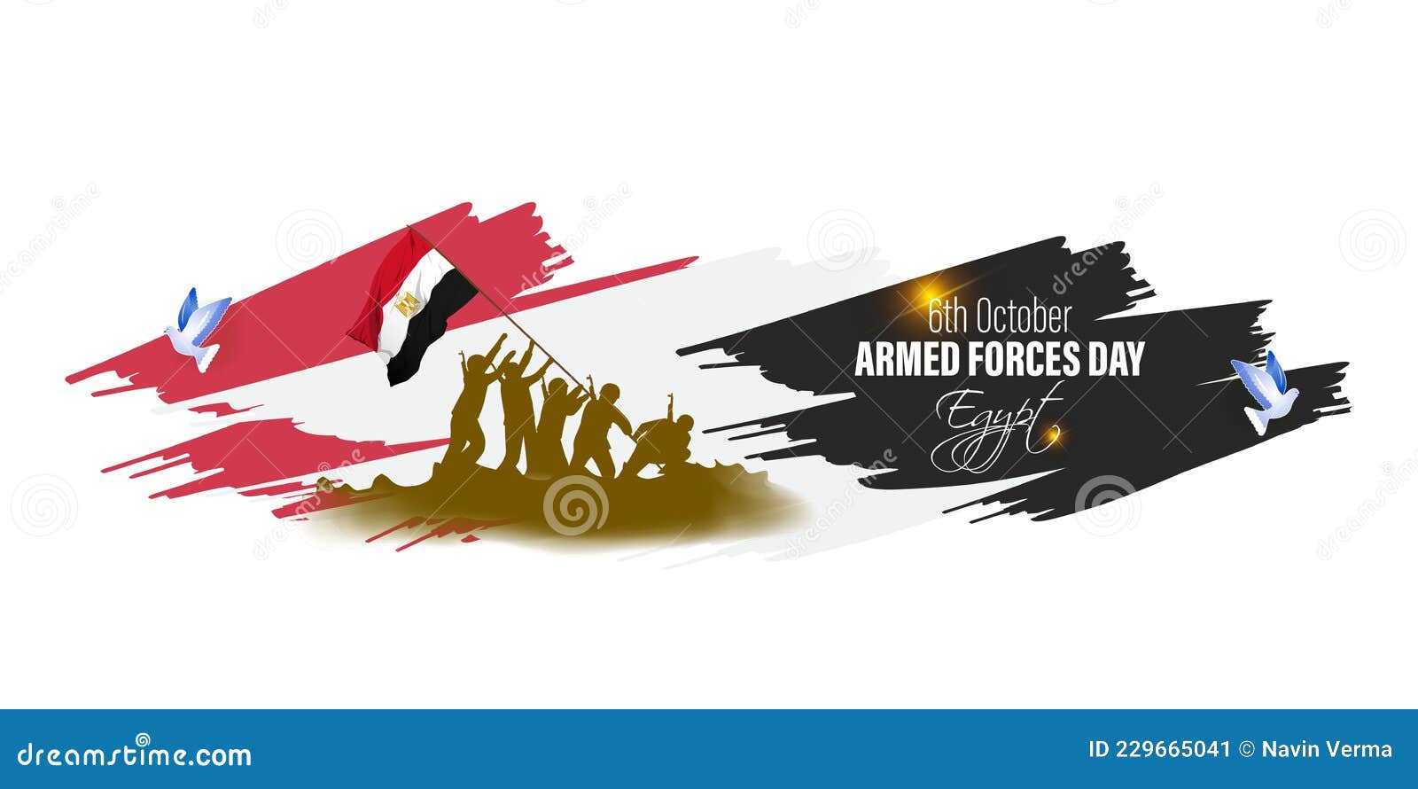 Vector Illustration for Egypt Armed Forces Day Stock Vector ...
