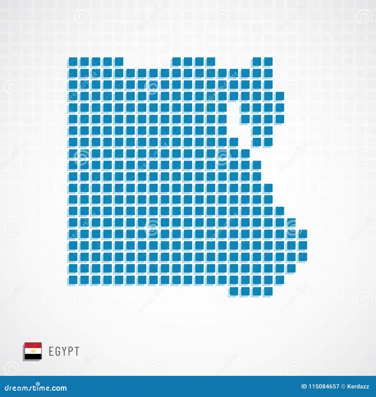 Egypt map and flag icon stock vector. Illustration of geography - 115084657