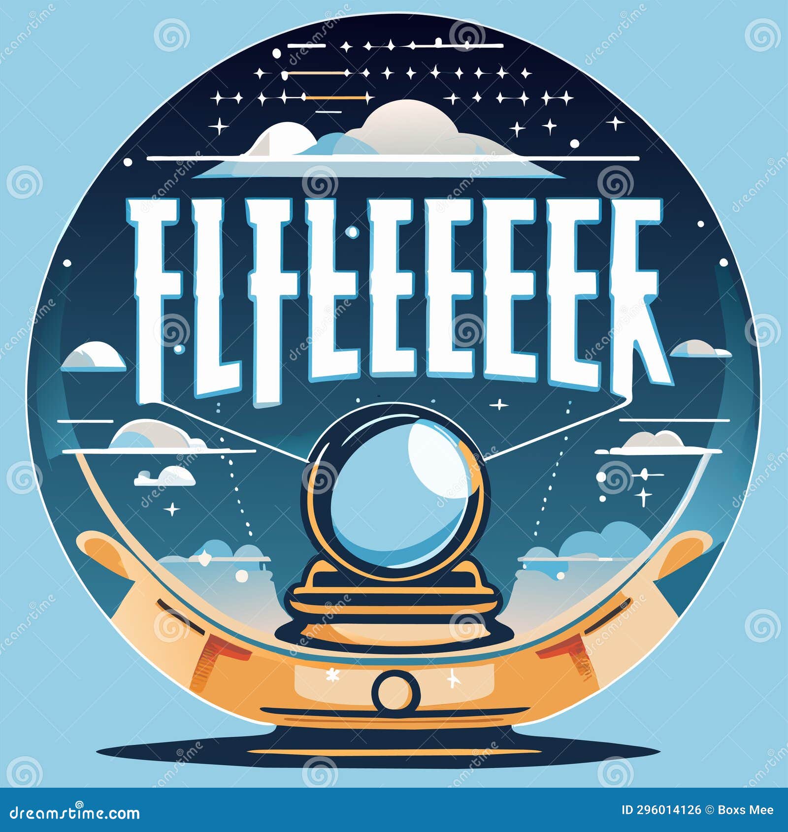 Vector Illustration of the Emblem of a High-speed Internet. the Concept ...