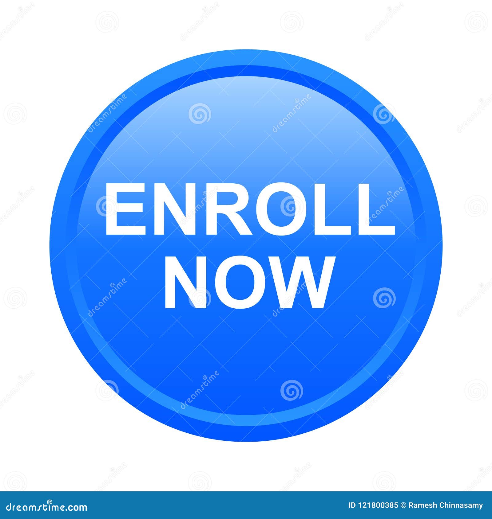 Enroll now button stock vector. Illustration of business - 121800385