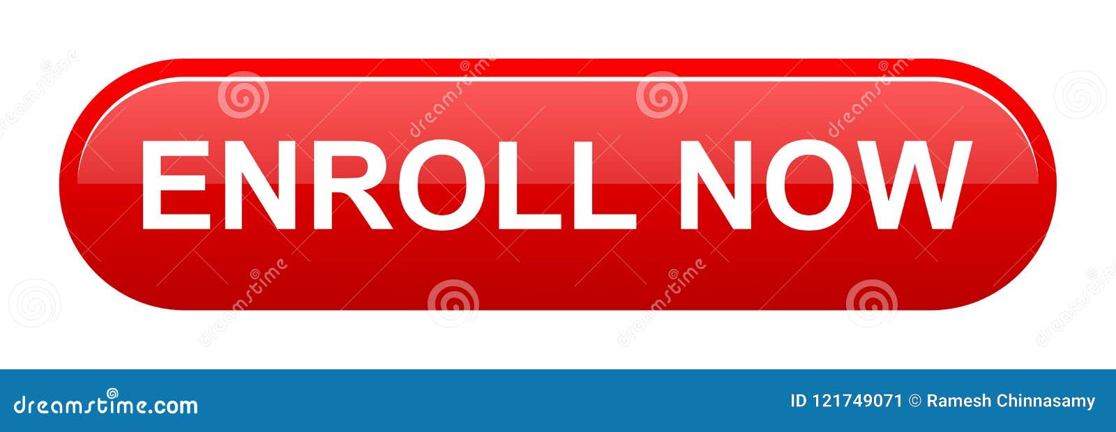 Enroll now button stock vector. Illustration of abstract - 121749071