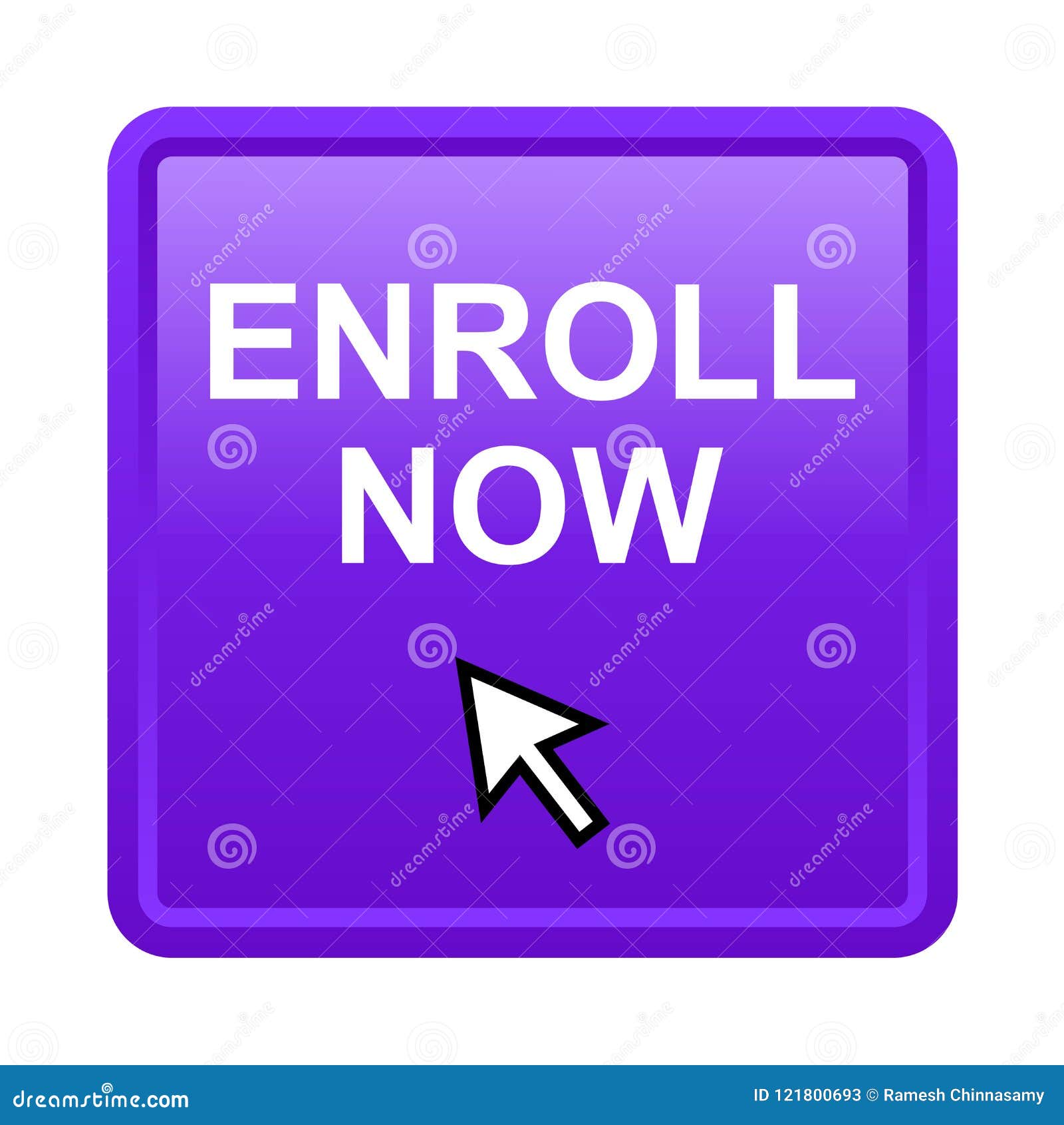 Enroll Now Button Cartoon Vector | CartoonDealer.com #121750953