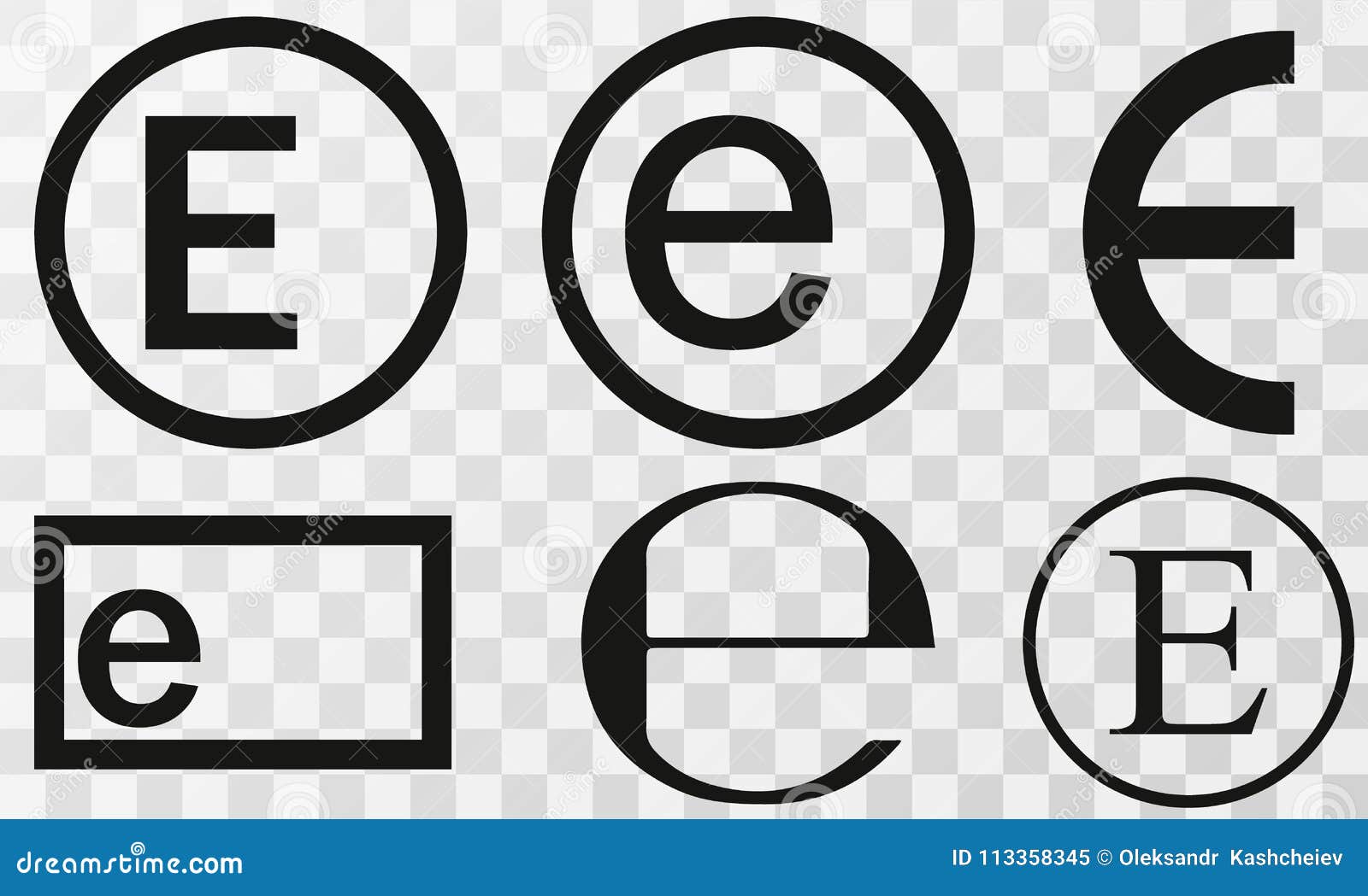 E Logo Vector Free Download