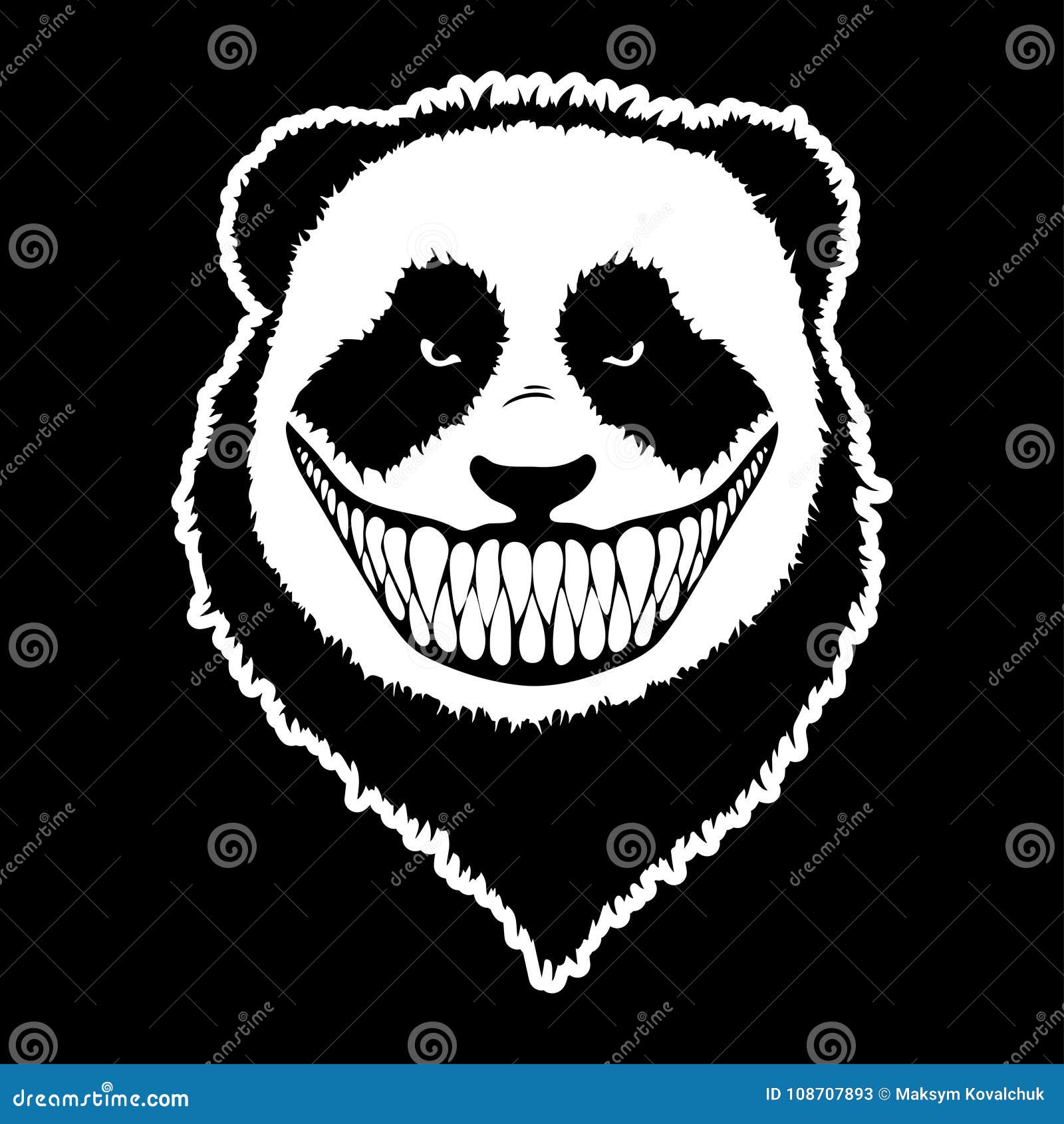 Evil Panda Cartoon