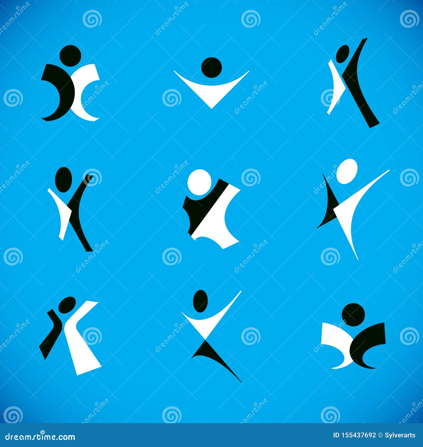 Arms Reaching For Illuminated Light Bulb Cartoon Vector Business ...