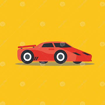 Vector Illustration Fast Car Stock Illustration - Illustration of sport ...