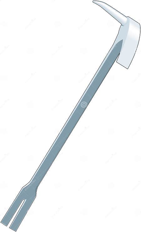 Halligan Tool Vector Illustration Stock Vector - Illustration of tool ...