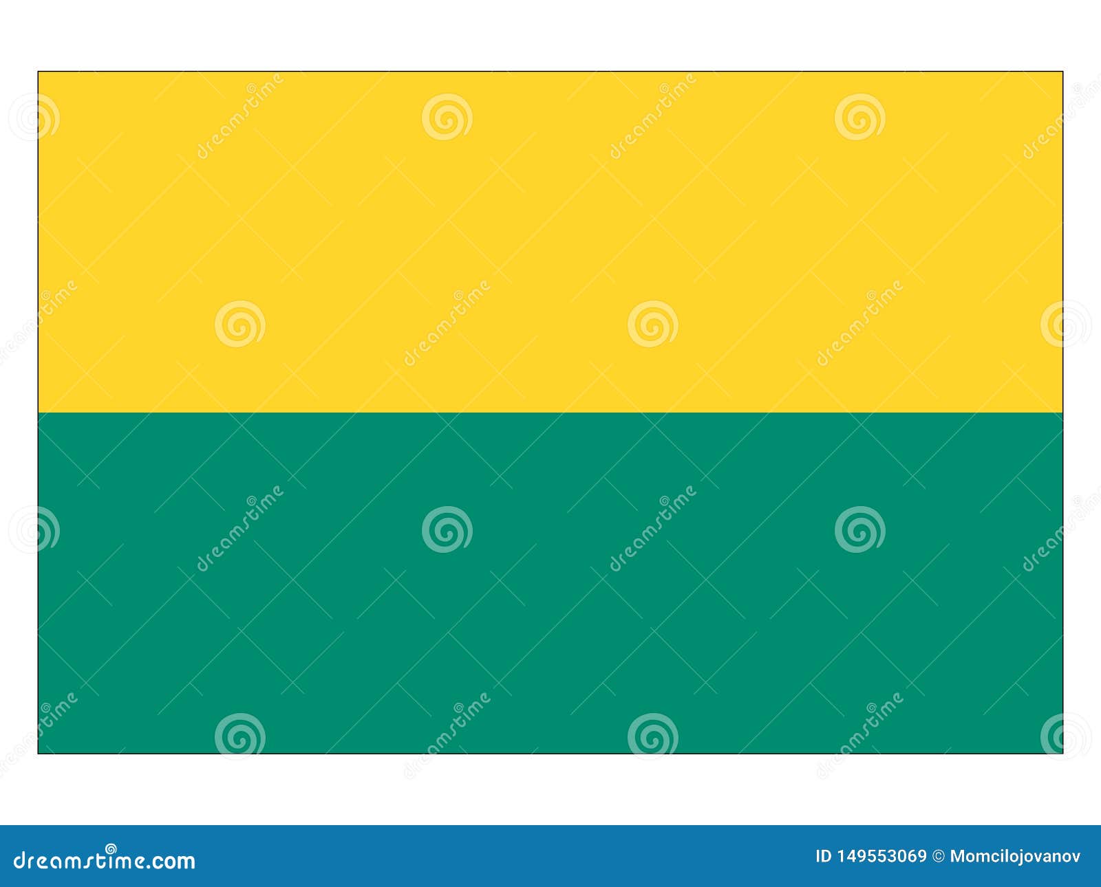Flag of the Dutch City of the Hague Stock Vector - Illustration of ...