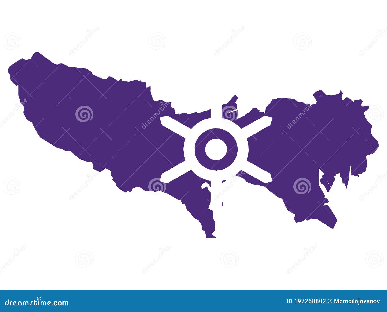 Flag Map of Tokyo Prefecture Stock Vector - Illustration of east, japan ...
