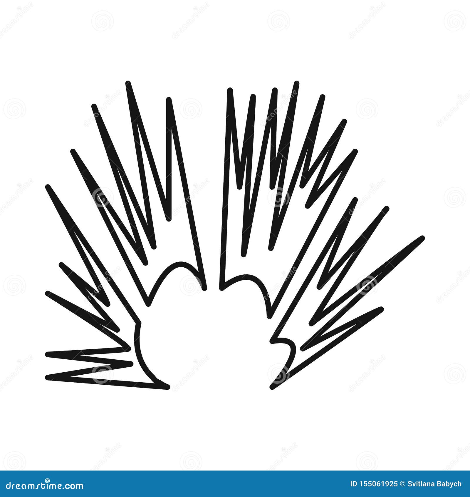 Vector Illustration of Flame and Animation Symbol. Set of Flame and ...