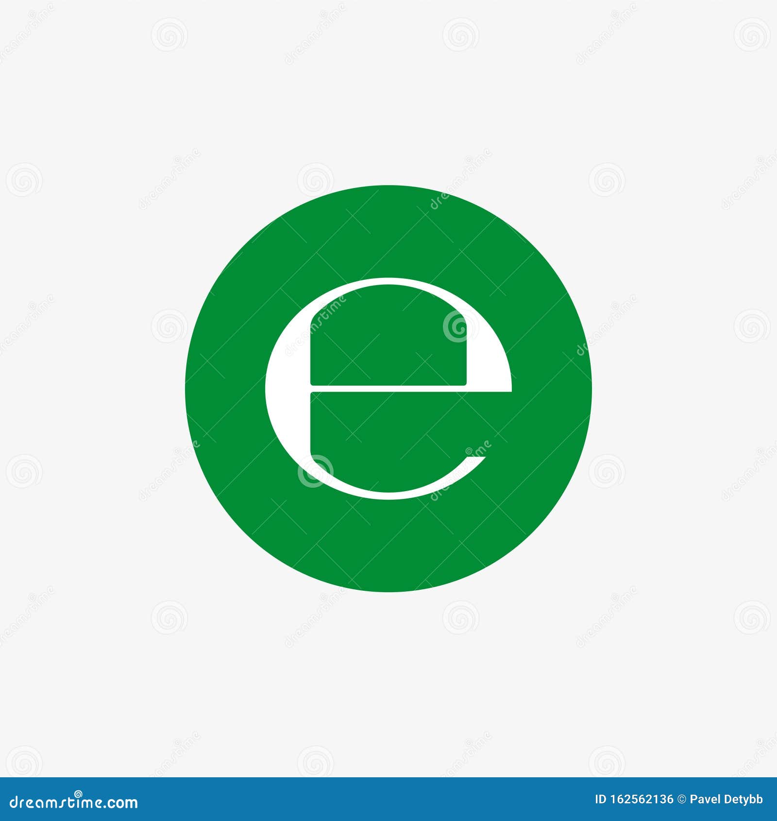 Vector Estimated Sign , E Mark , E Symbol. Marks For Packaging. Simple ...