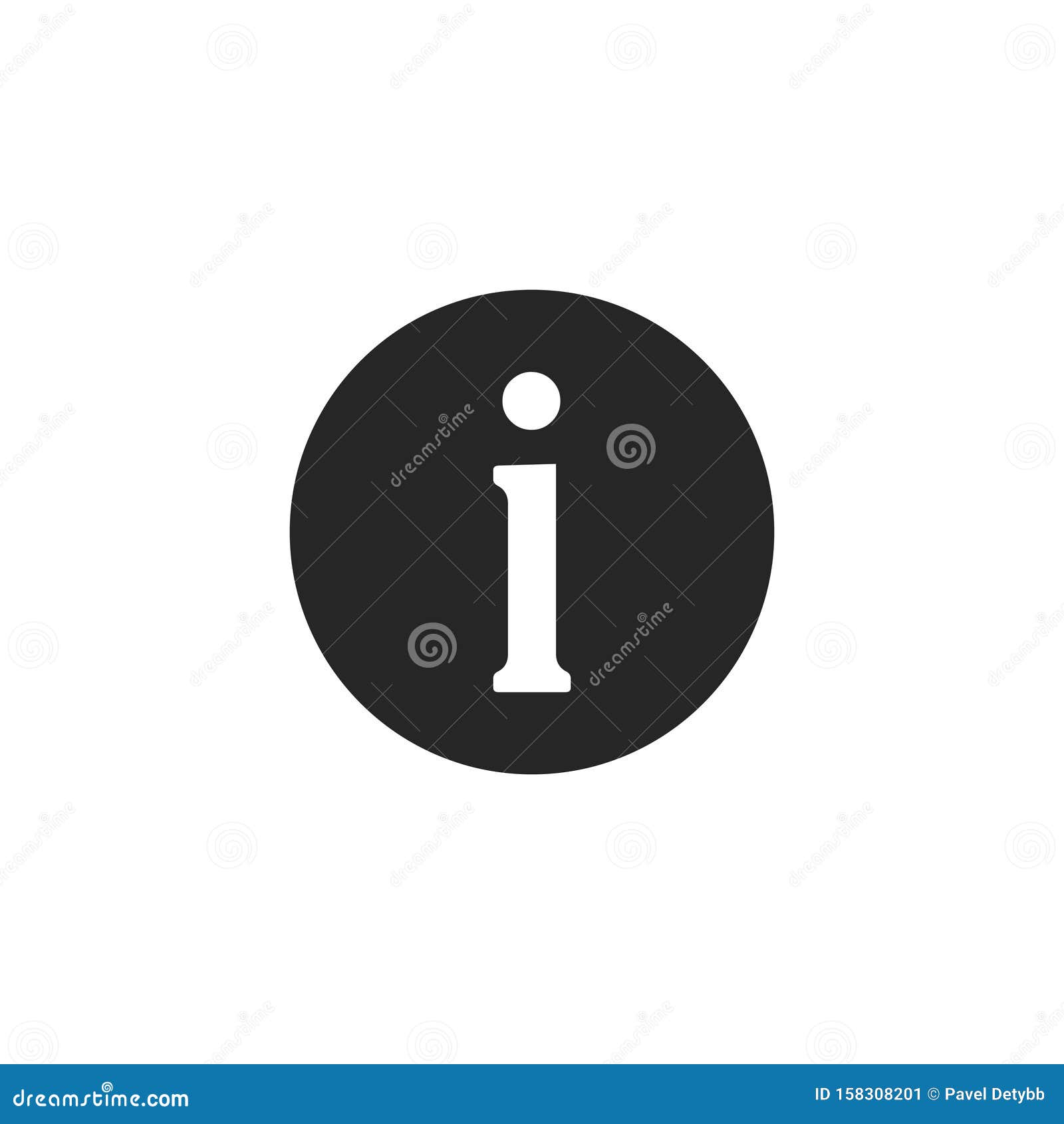Information, Info Icon. Vector Illustration, Flat Design Stock ...