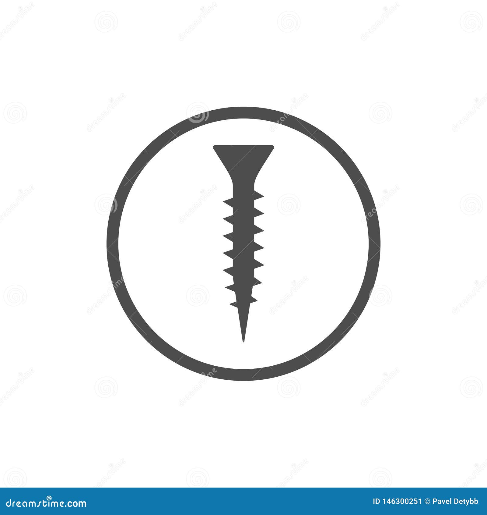 Hardware, Icon. Vector Illustration, Flat Design Stock Illustration ...