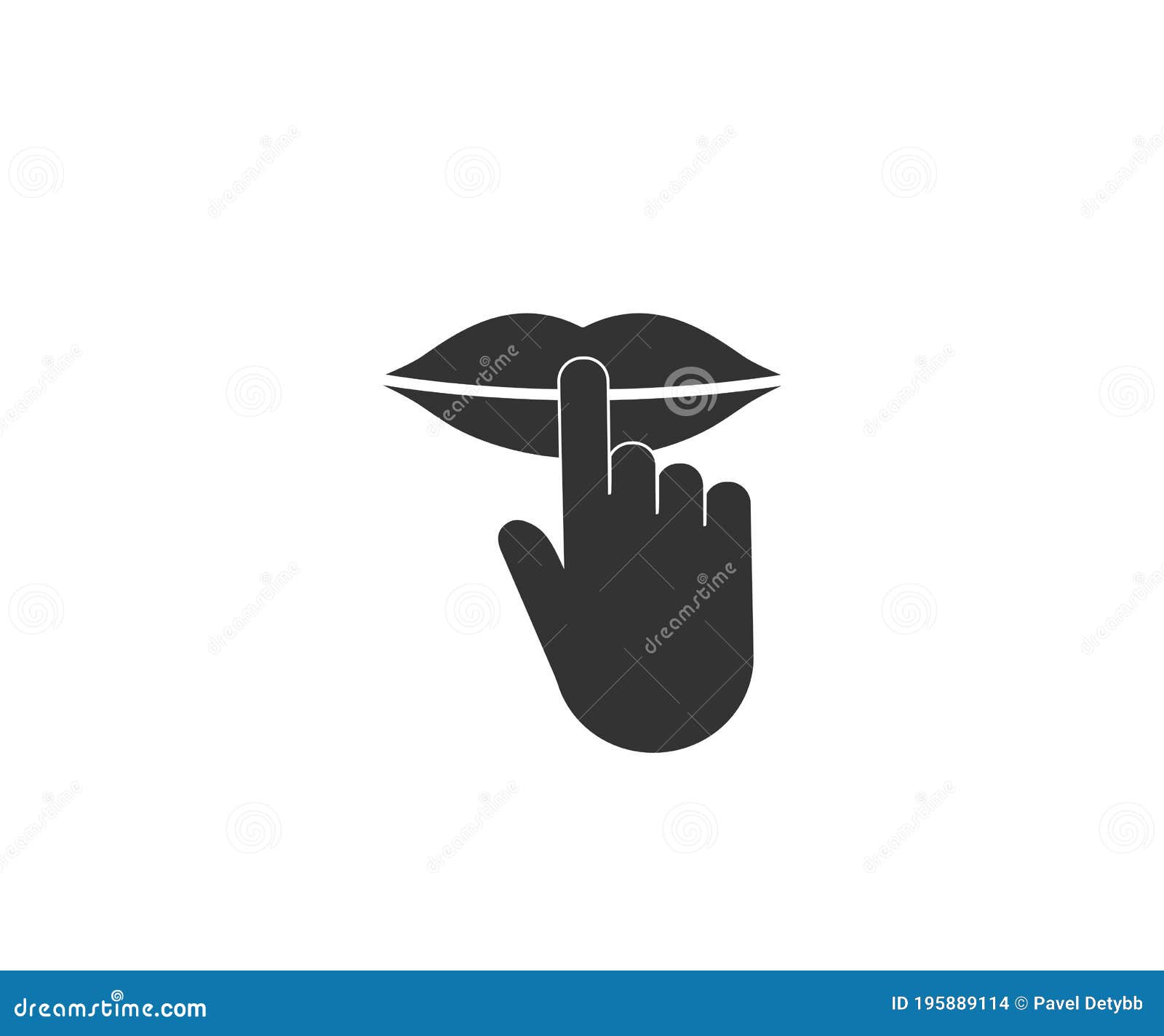 Mute, Quiet, Silence, Silent Icon. Vector Illustration, Flat Design ... Mute, Quiet, Silence, Silent Icon. Vector Illustration, Flat Design ...
