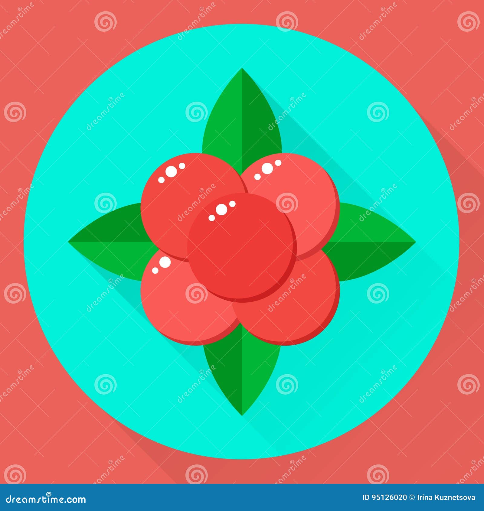 Stone Bramble, Drawing By Colored Pencils Stock Illustration ...