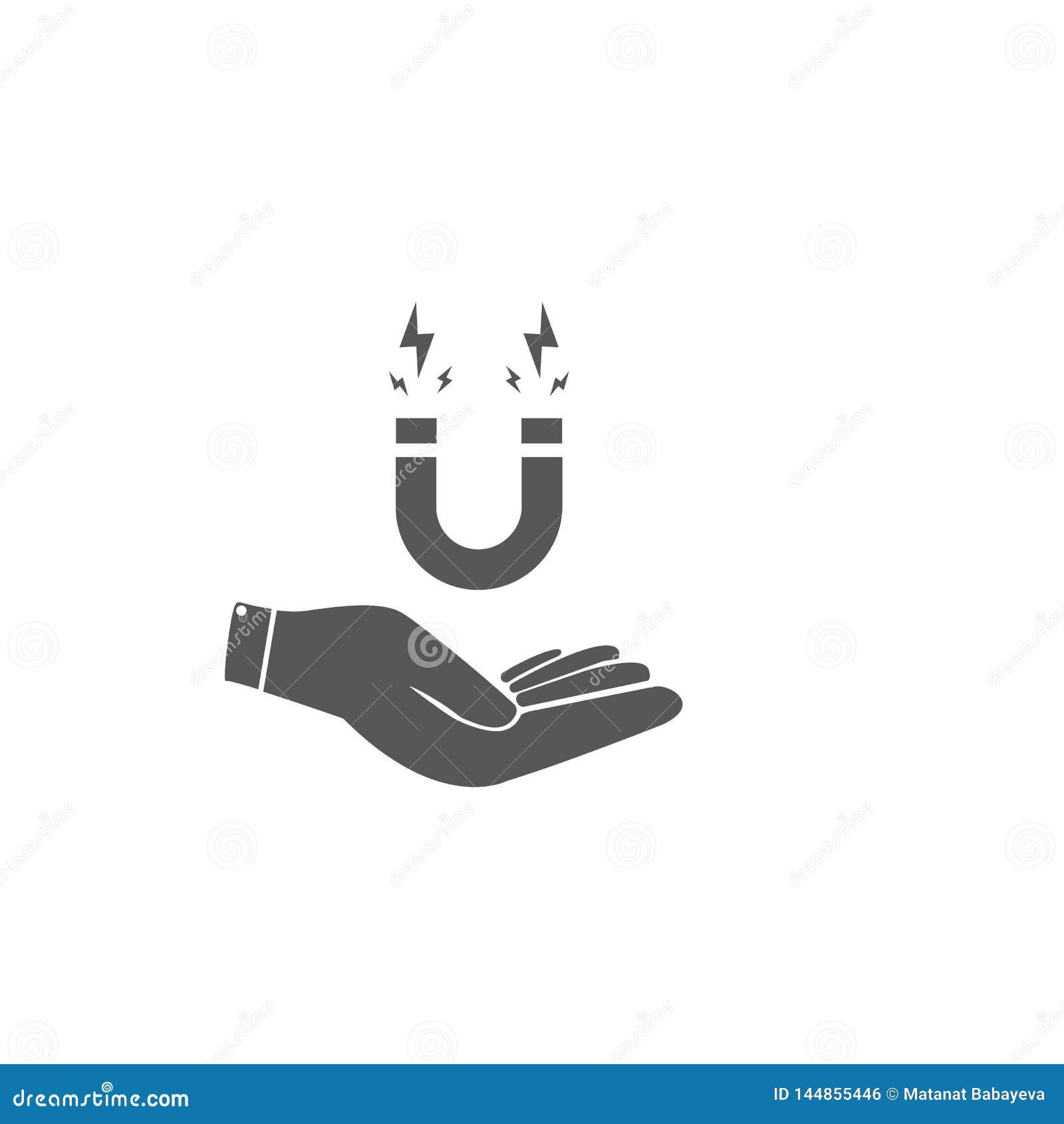 Vector Illustration, Flat Style, Isolated on Background. Human Hand ...