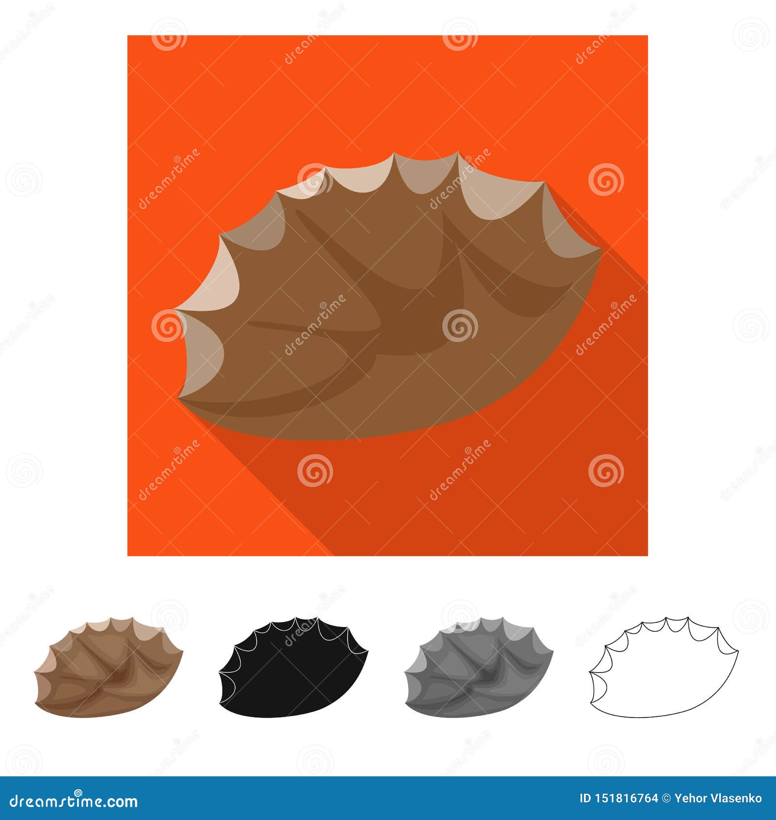 Vector Design of Flint and Sharp Sign. Set of Flint and Evolution ...