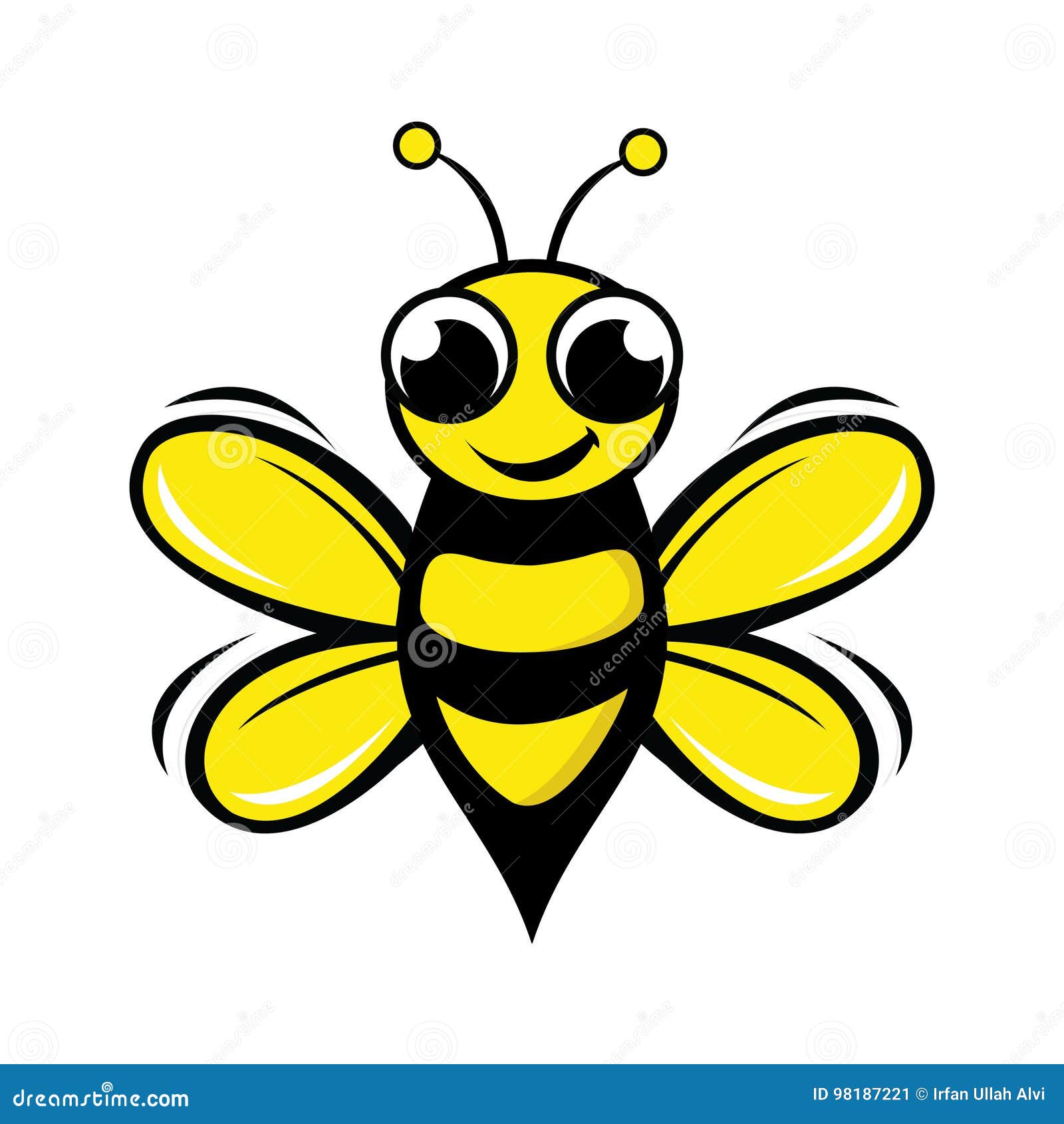 Honey bee design. stock vector. Illustration of apiary - 98187221