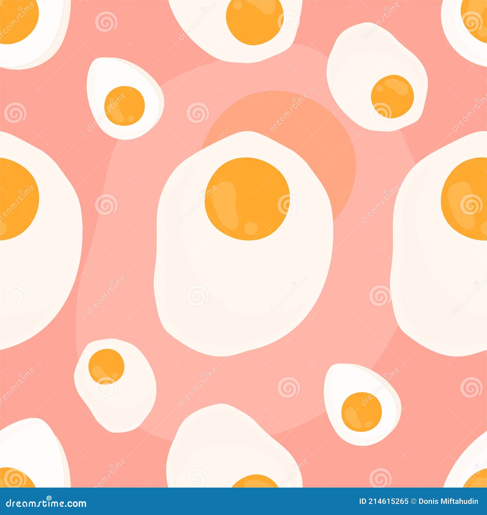 Egg Pattern Background Vector Stock Vector - Illustration of background ...