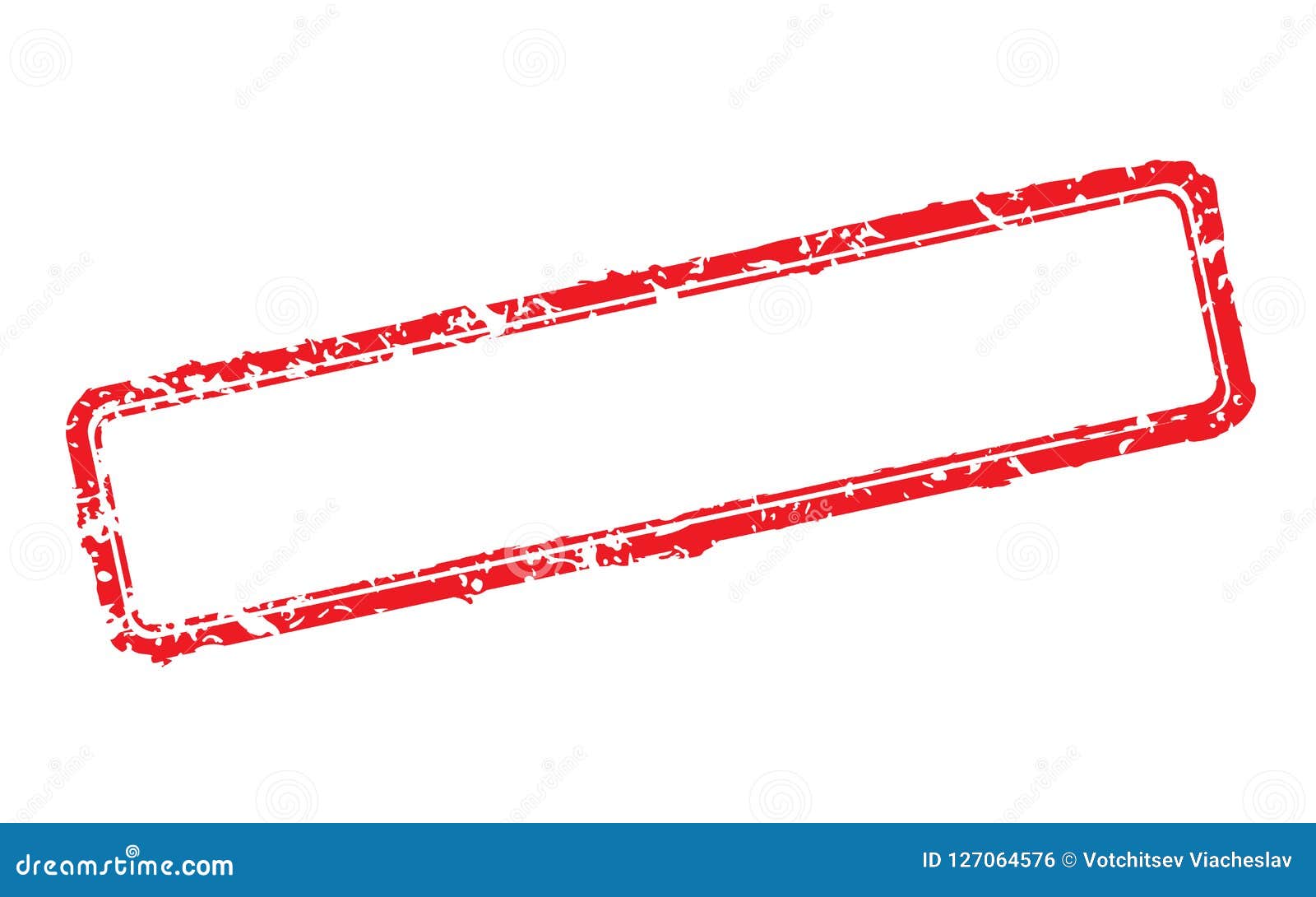 Frame of rubber stamps stock vector. Illustration of brush - 127064576