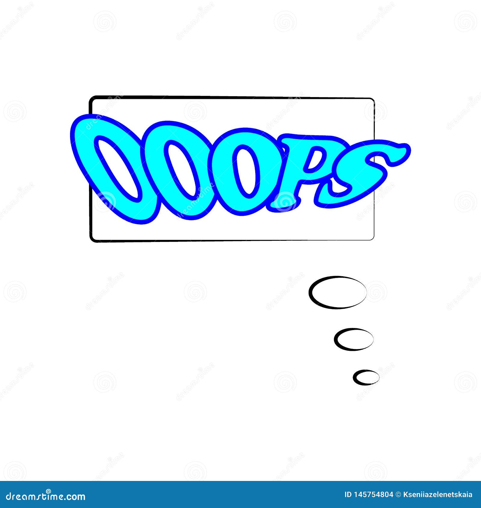 Vector Illustration. Frame Template In Comic Pop Art Style Isolated On ...