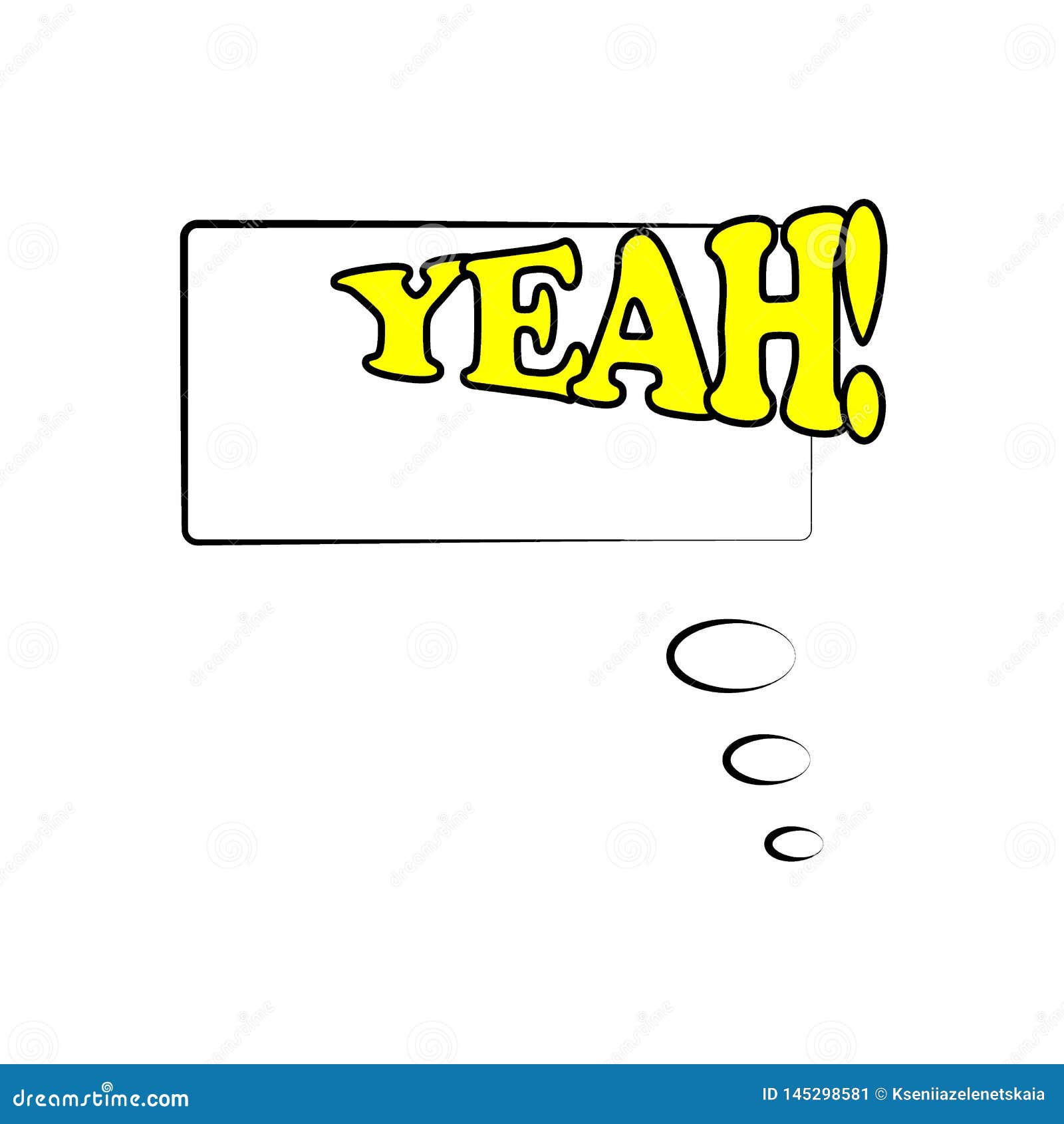 Vector Illustration. Frame Template In Comic Pop Art Style Isolated On ...