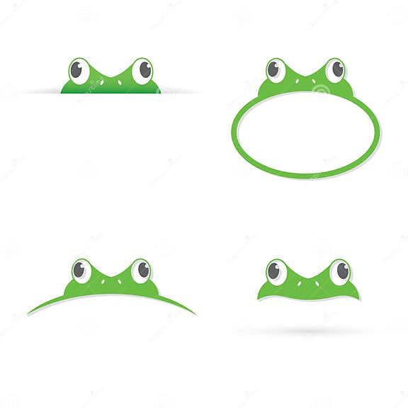 Frog banners stock vector. Illustration of froggie, amazon - 30278592