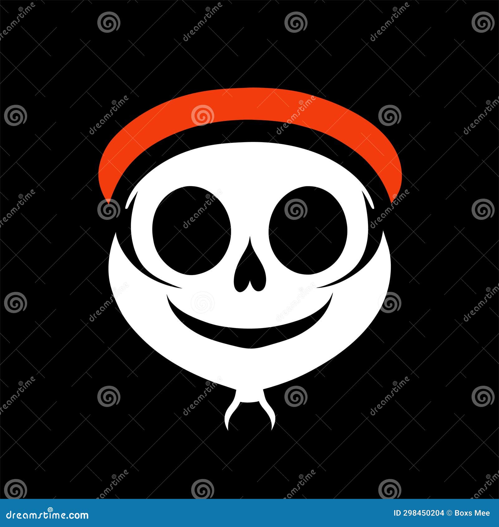 Funny Skull Vector Illustration Or Symbol | CartoonDealer.com #106574483