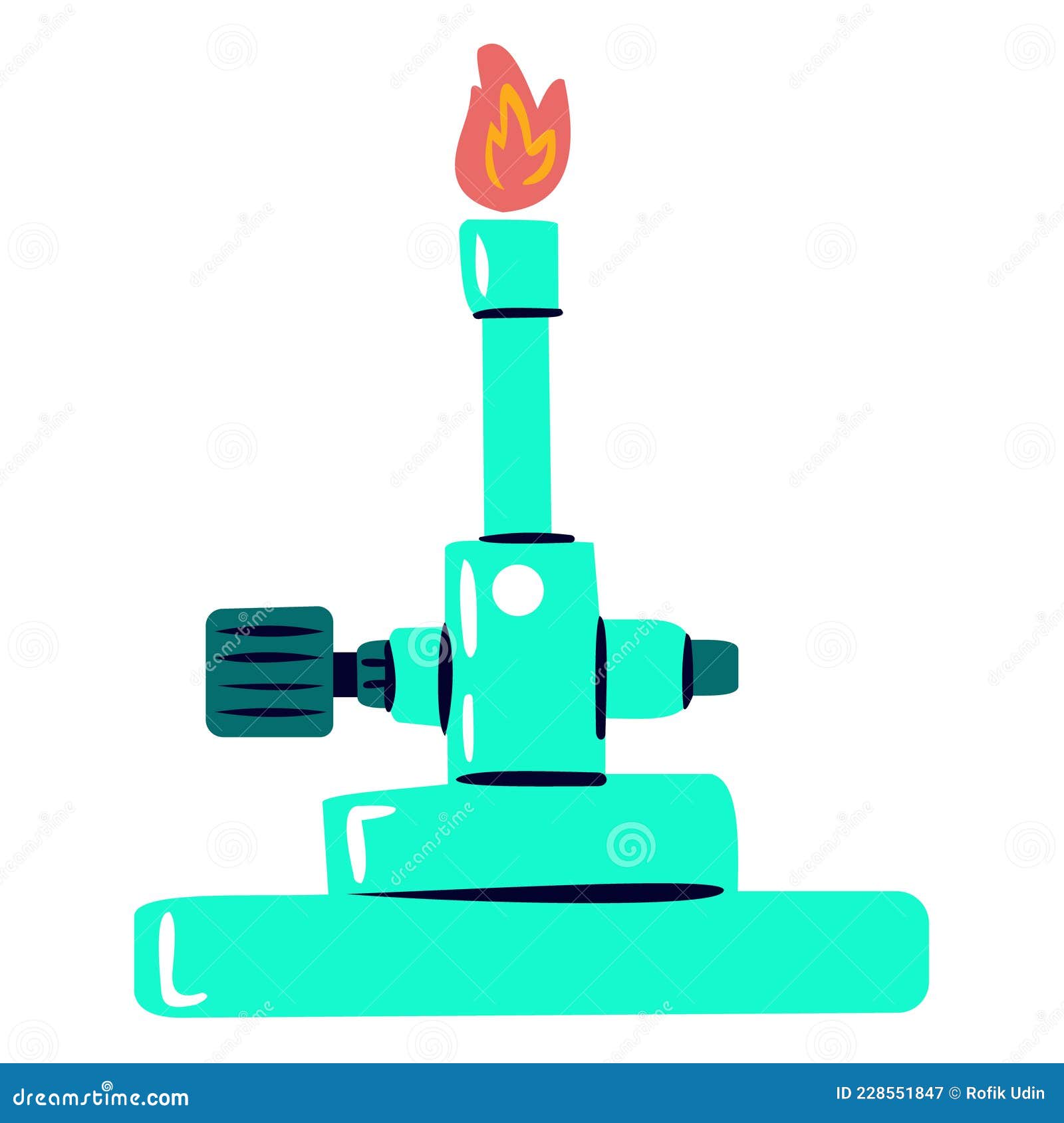 Gas Container With Regulator, Compressed Gas In Tank, Butane, Propane ...