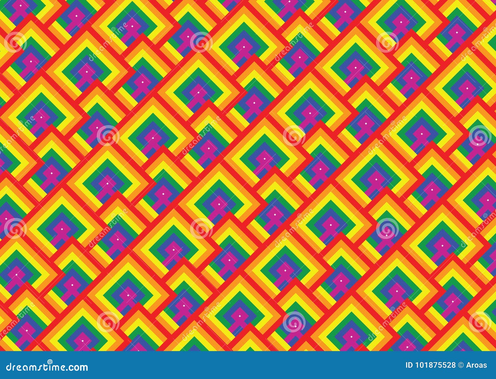 Gay pride flag pattern stock vector. Illustration of banner - 101875528