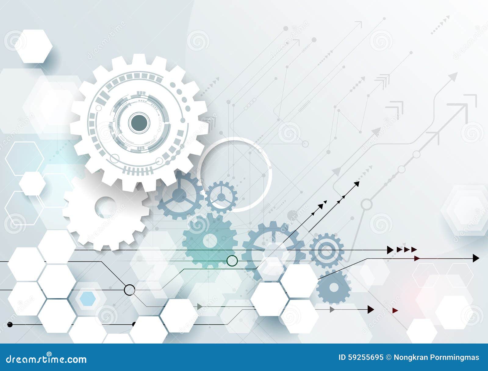 Gear Cog Wheel Check Mark Logo Vector Illustration | CartoonDealer.com ...